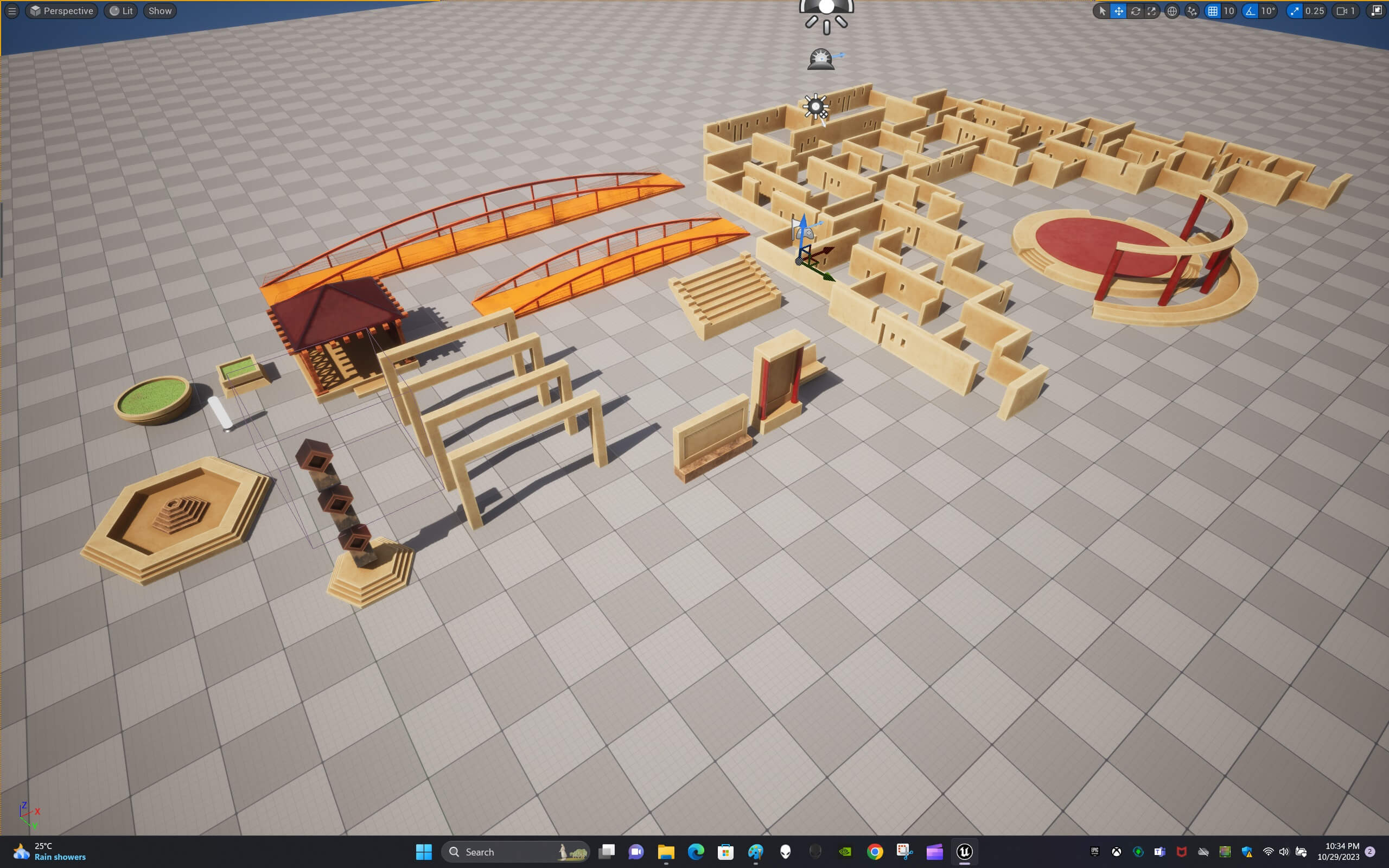 Children Park Structure - 3D Model by ApuArt