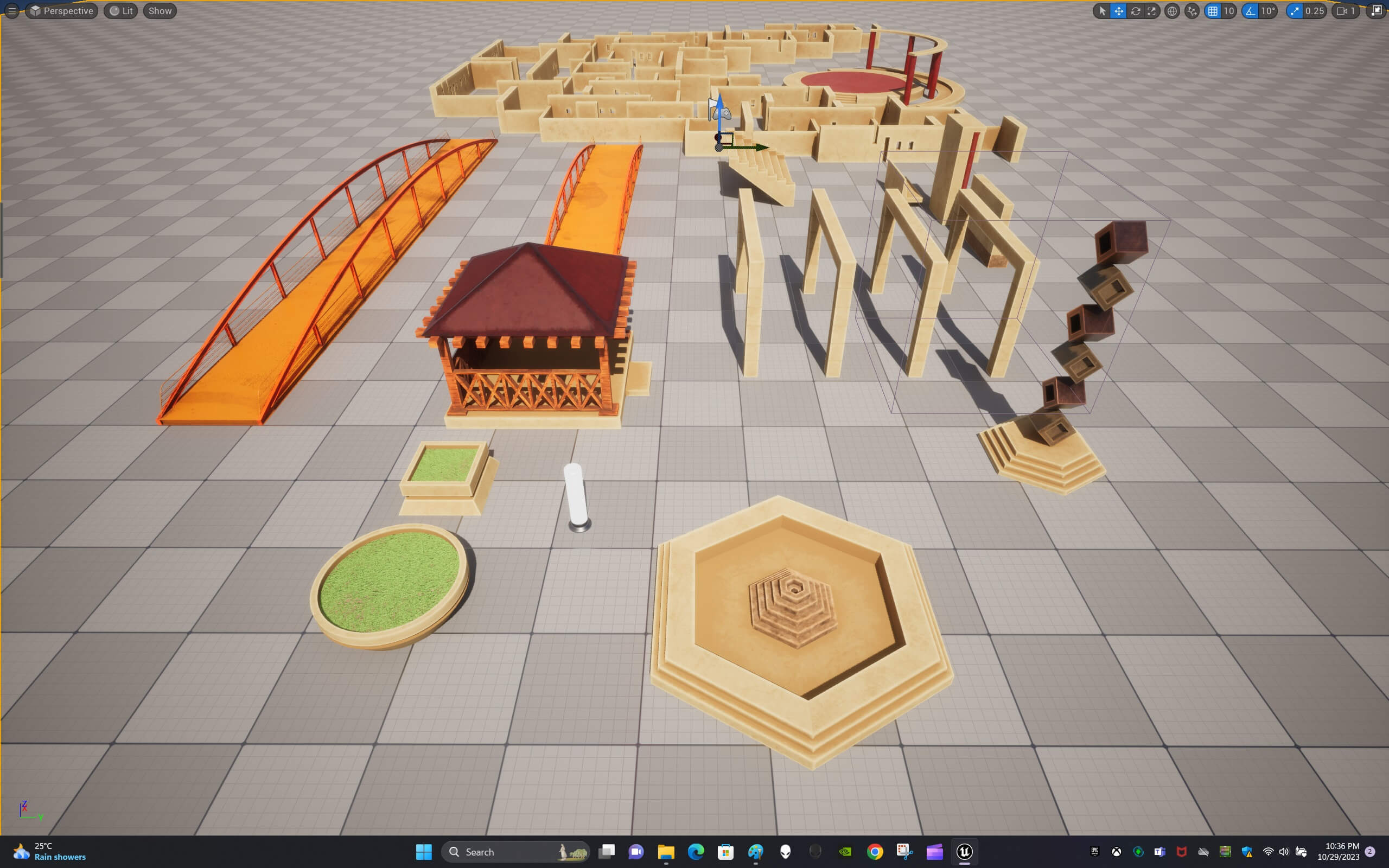 Children Park Structure - 3D Model by ApuArt