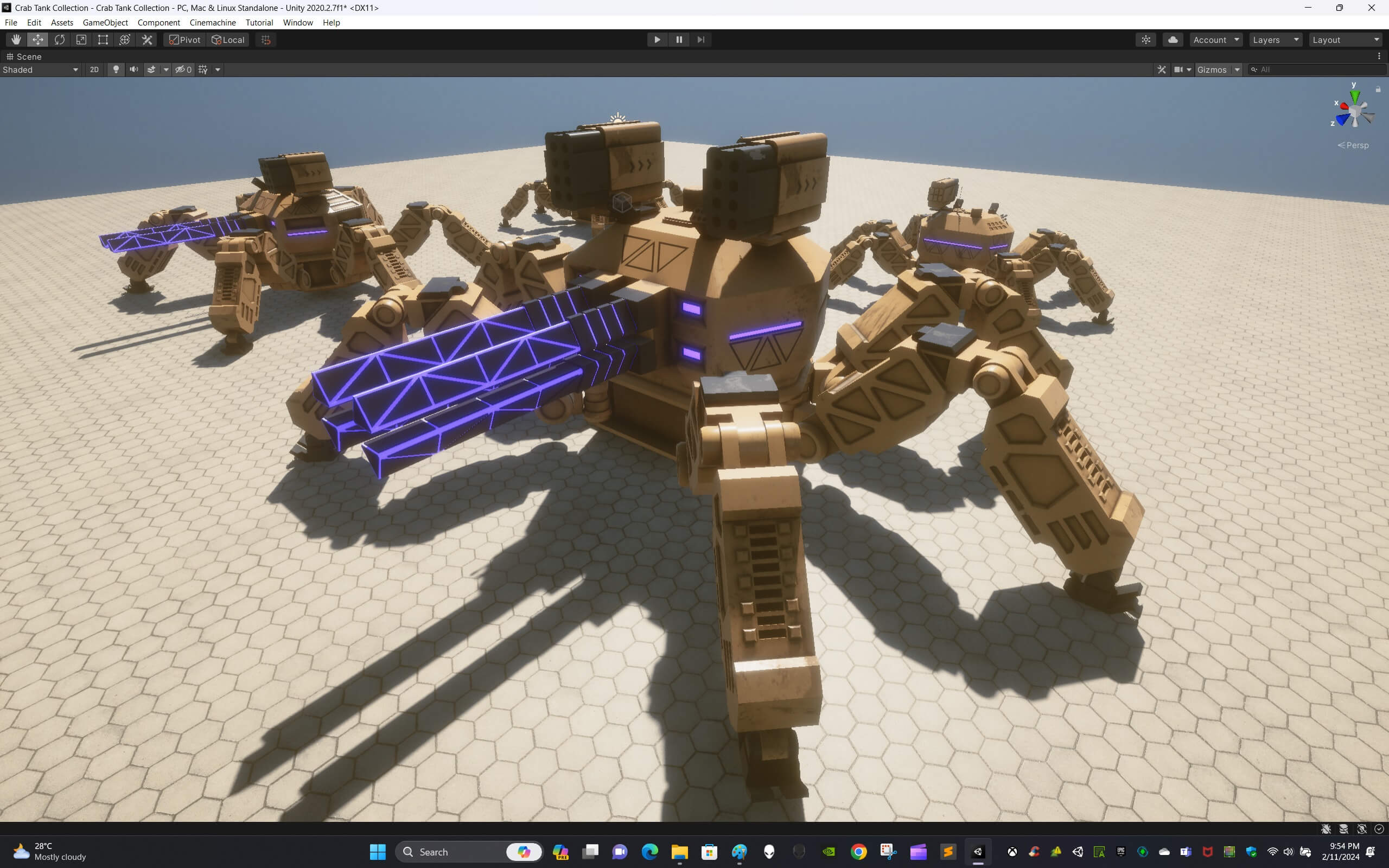 Crab Tank Modular - 3D Model by ApuArt