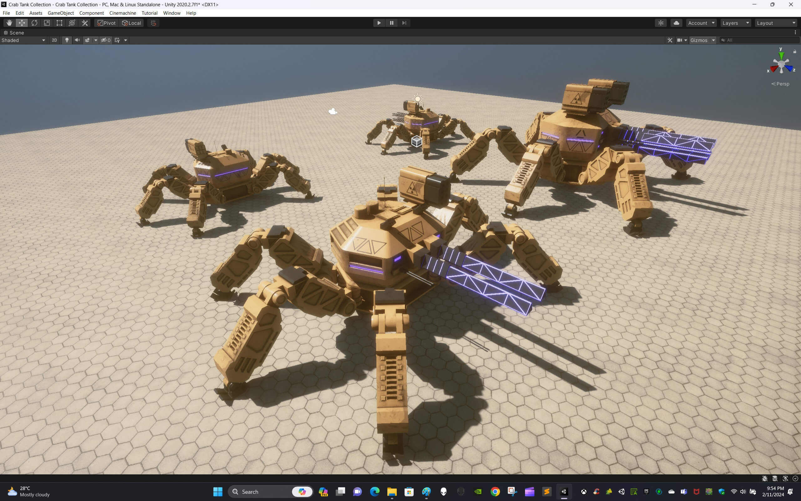 Crab Tank Modular - 3D Model by ApuArt