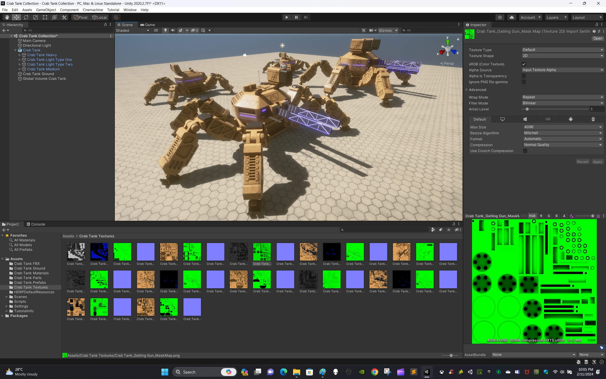 Crab Tank Modular - 3D Model by ApuArt
