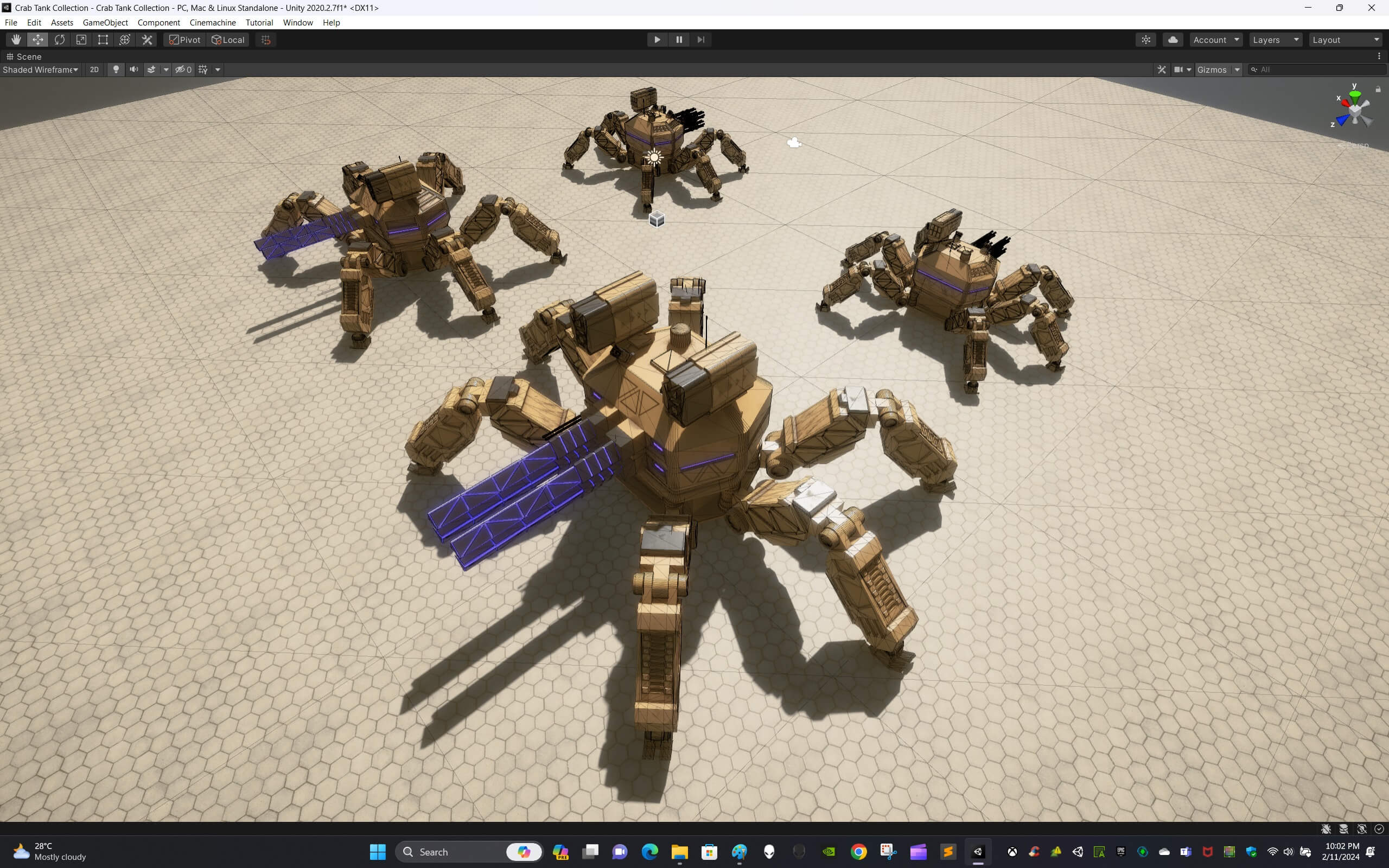 Crab Tank Modular - 3D Model by ApuArt