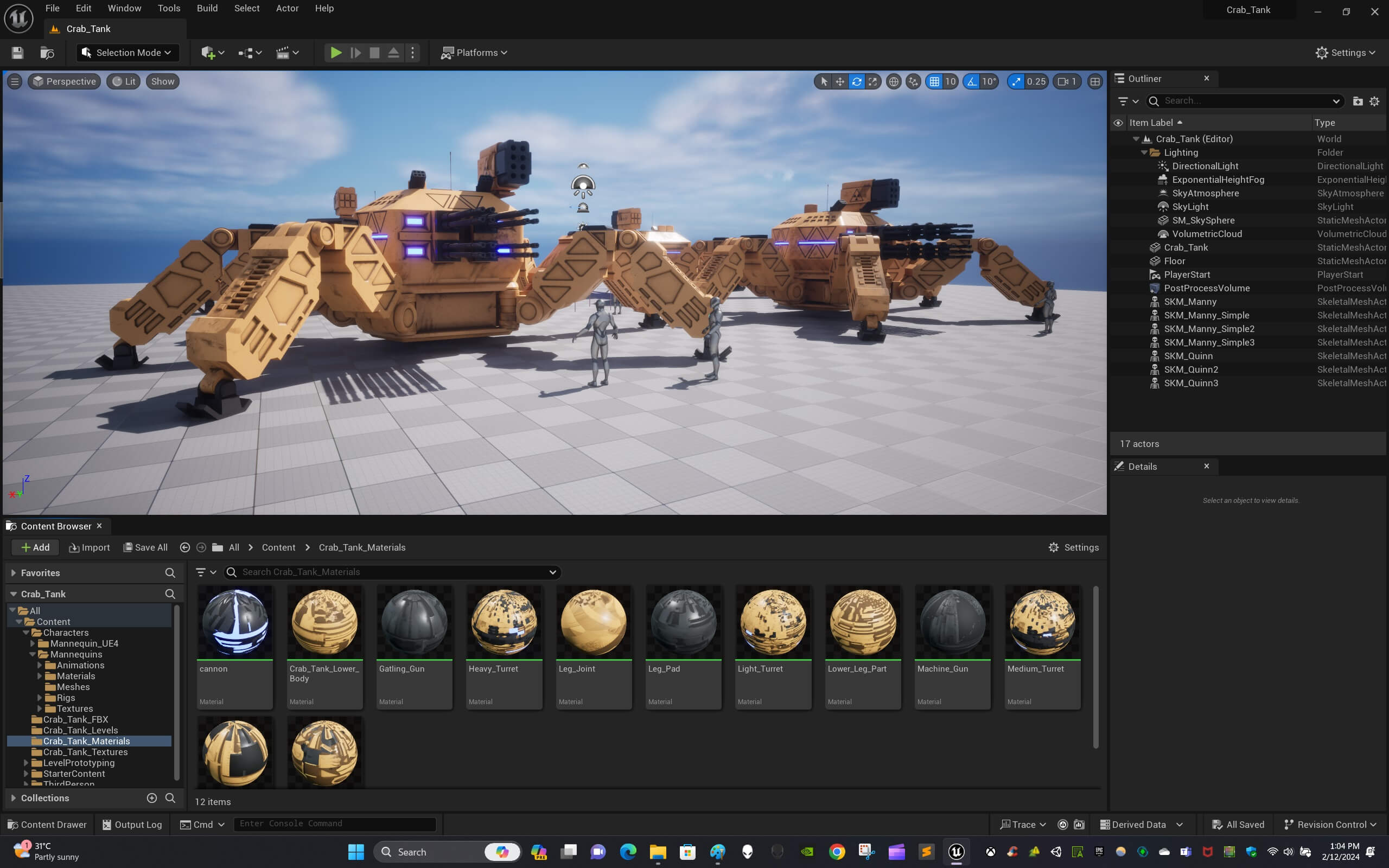 Crab Tank Modular - 3D Model by ApuArt