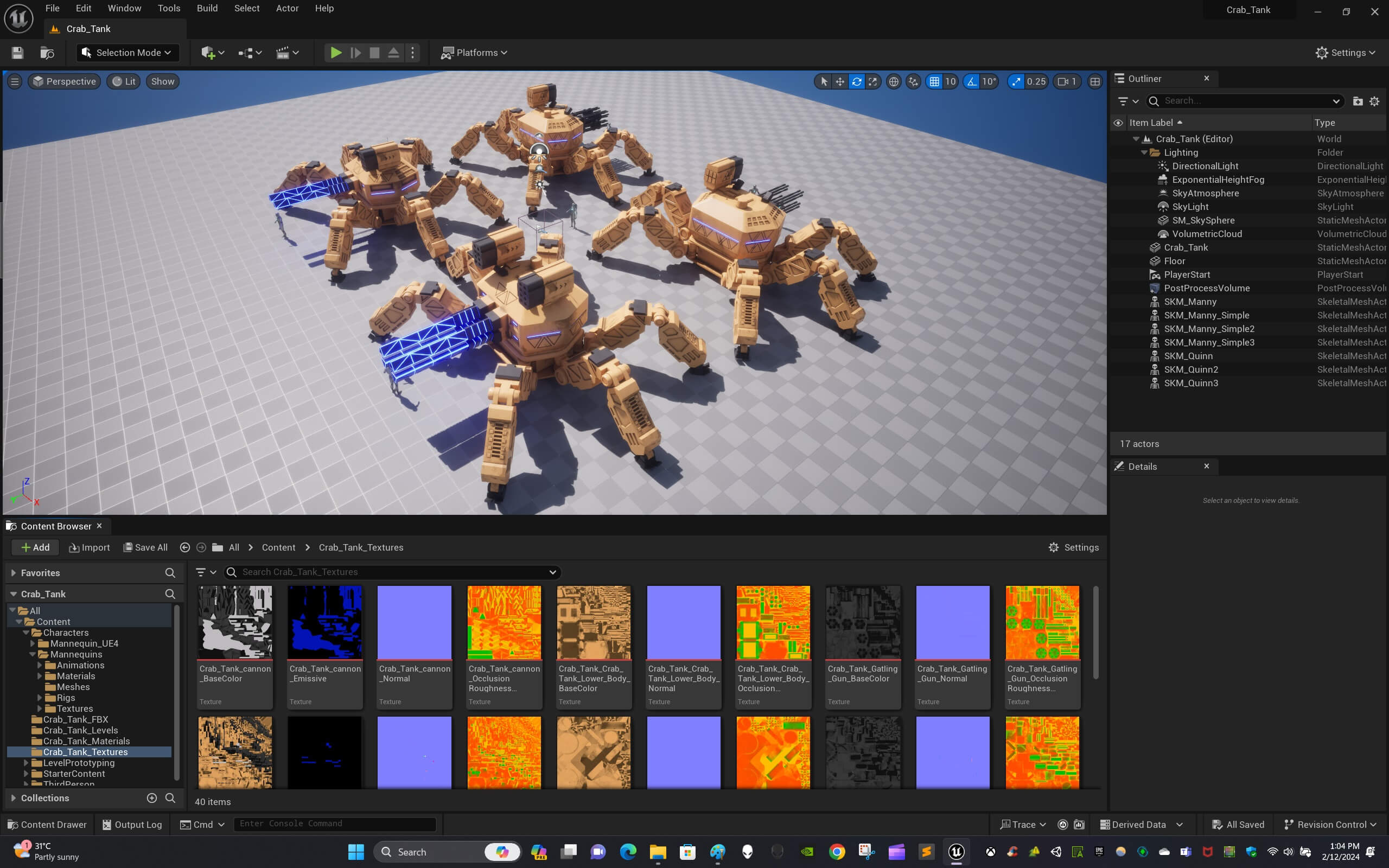 Crab Tank Modular - 3D Model by ApuArt