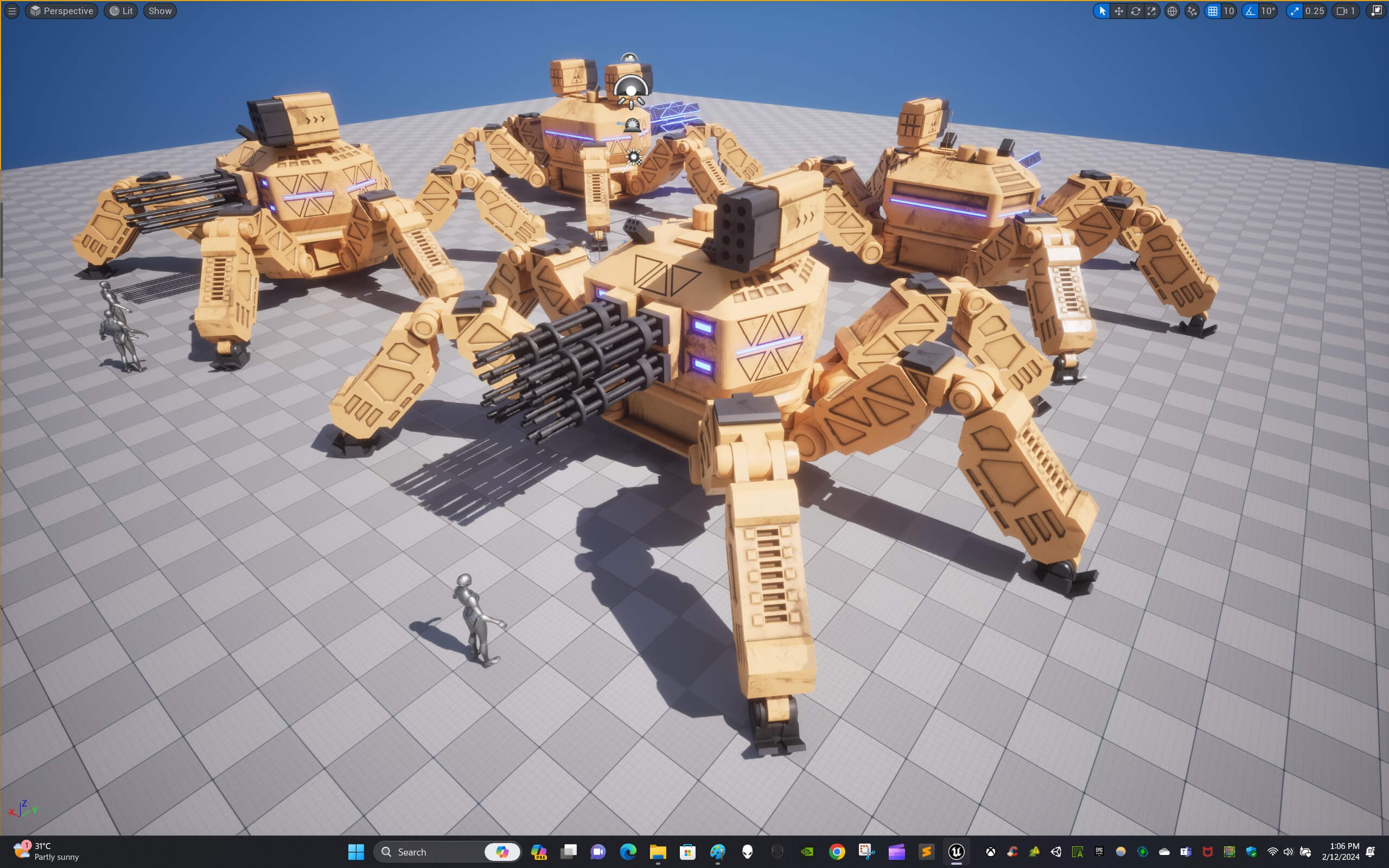 Crab Tank Modular - 3D Model by ApuArt