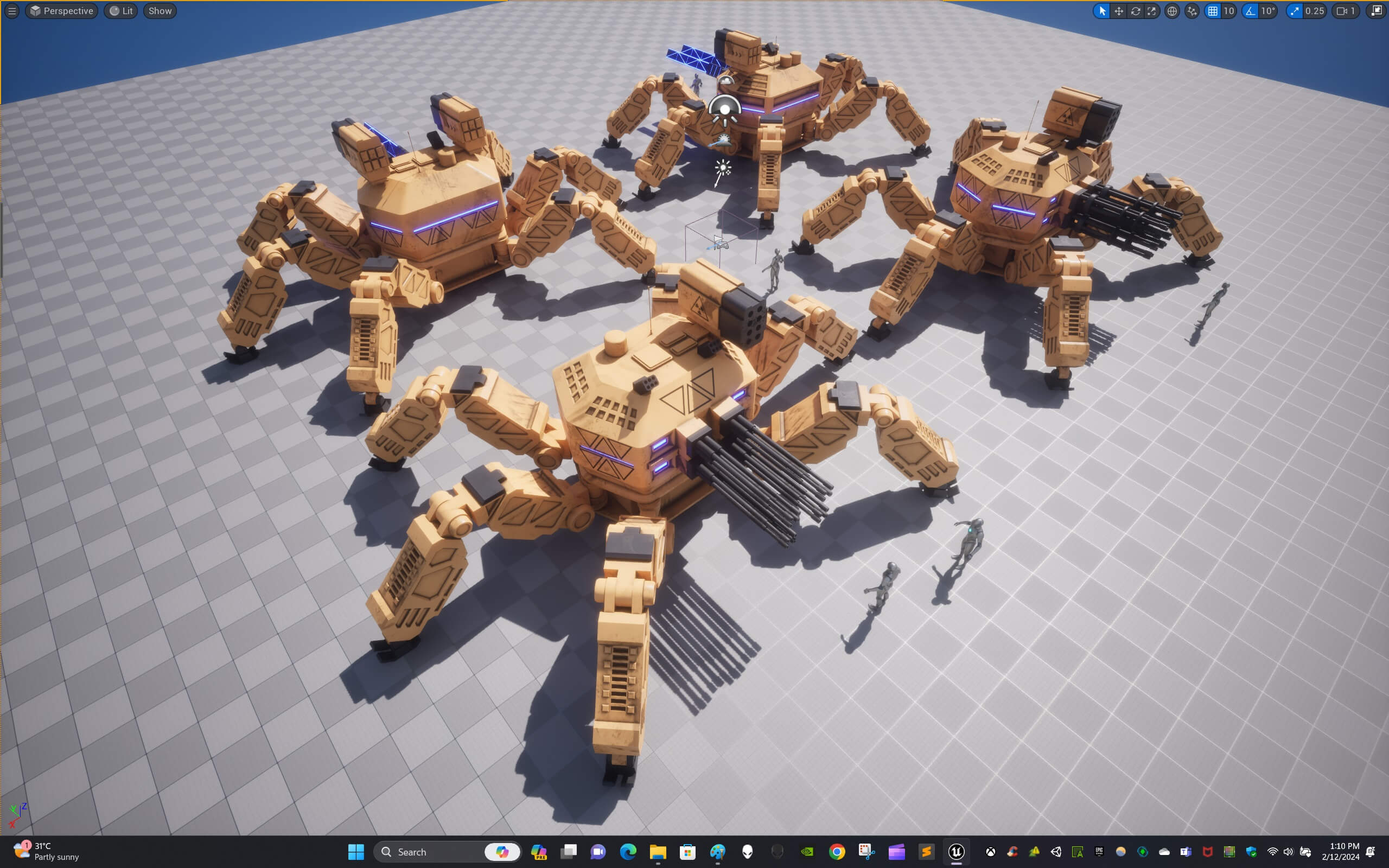 Crab Tank Modular - 3D Model by ApuArt