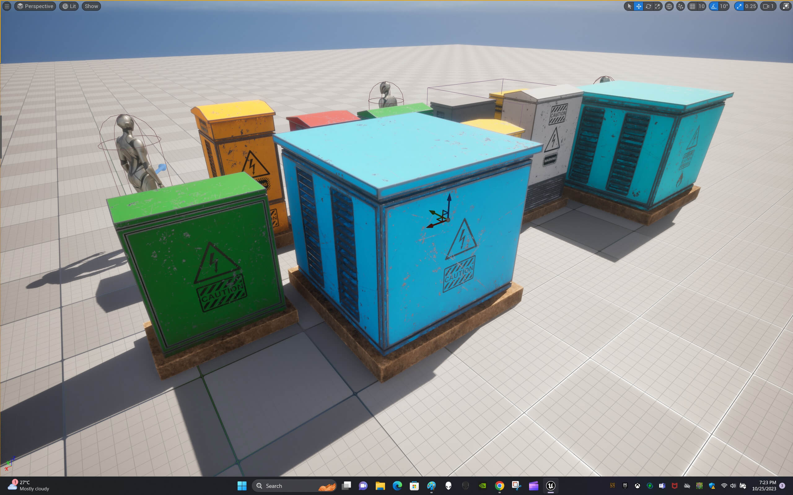 Electrical Box Collection - 3D Model by ApuArt
