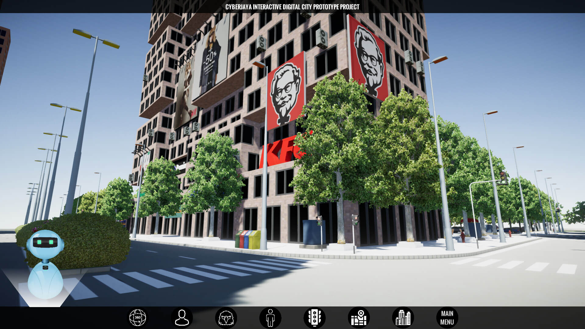 3d Digital Twin Project Cyberjaya Prototype 3d Render By Apuart