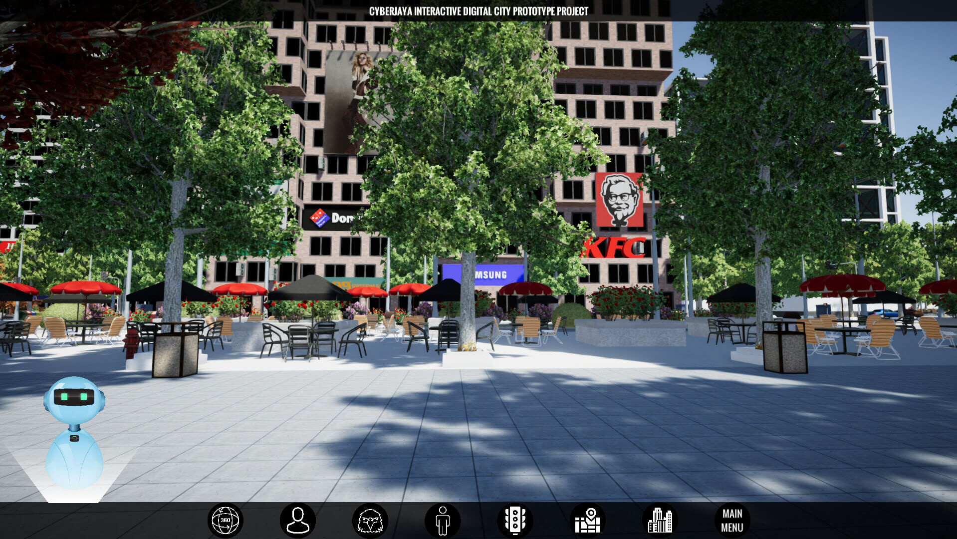 3D digital twin project Cyberjaya (prototype) 3D Render by ApuArt