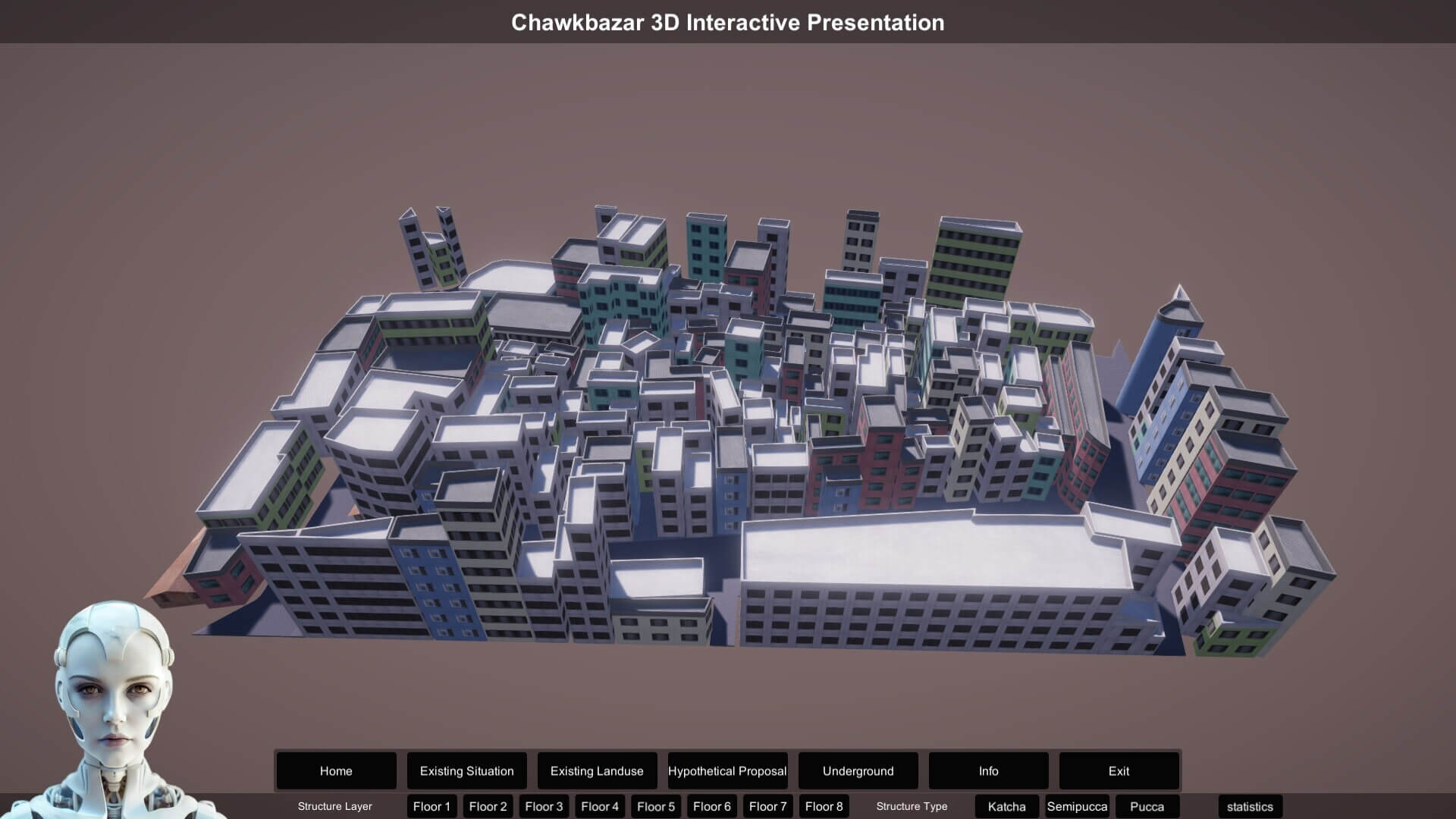 3D Interactive urban renewal project 3D Render by ApuArt