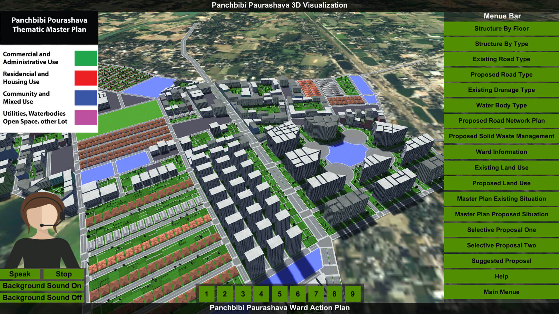 3D Town master plan 3D Render, Digital Art by ApuArt