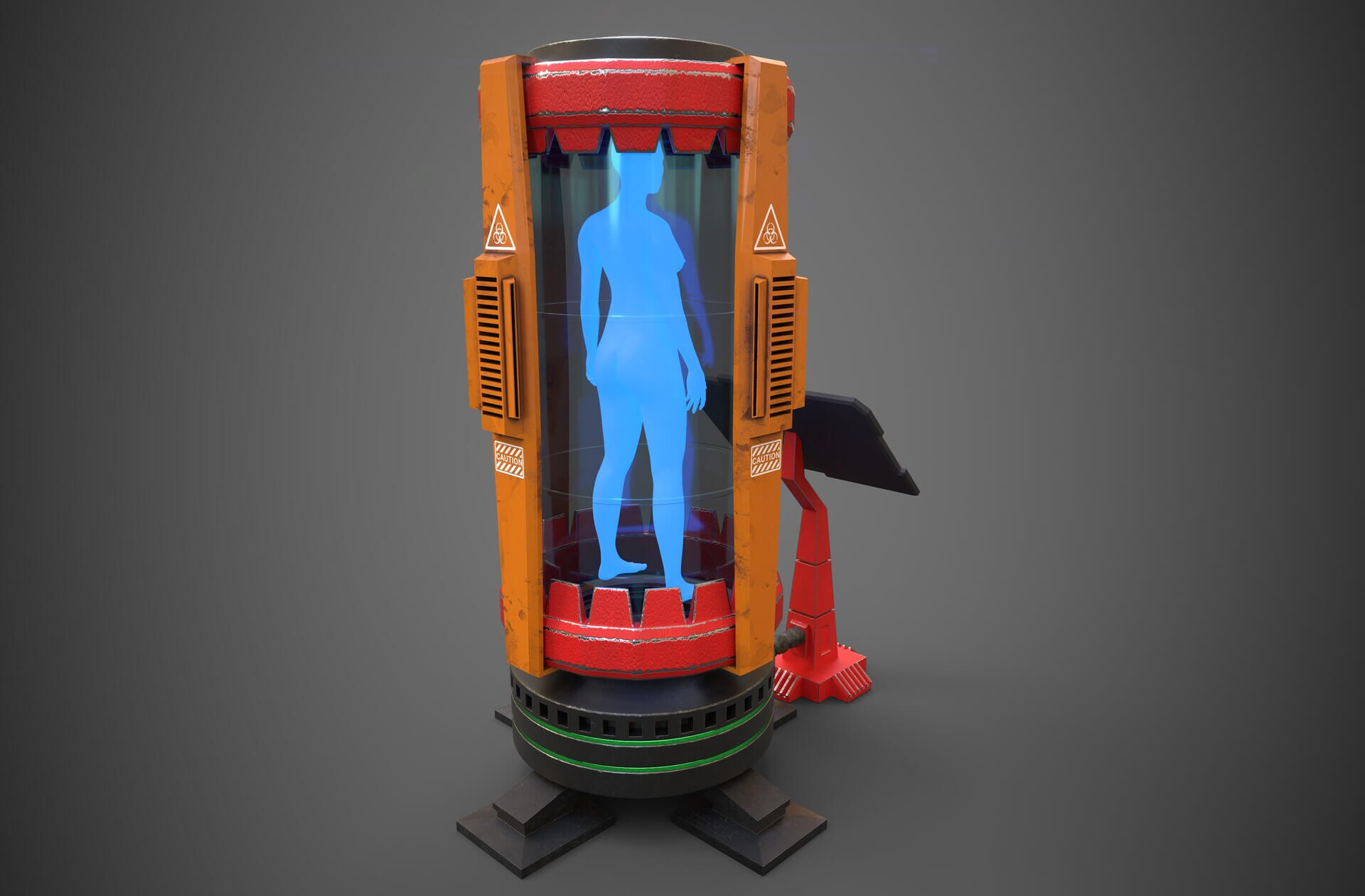 Cloning machine 3D Render, Digital Art by ApuArt