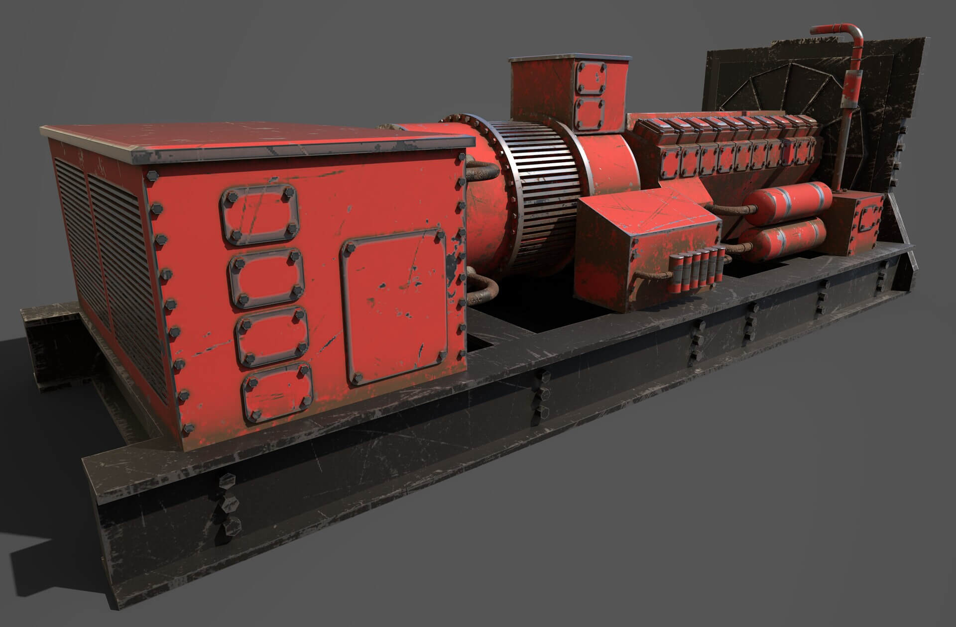 Generator 3D Render, Digital Art by ApuArt