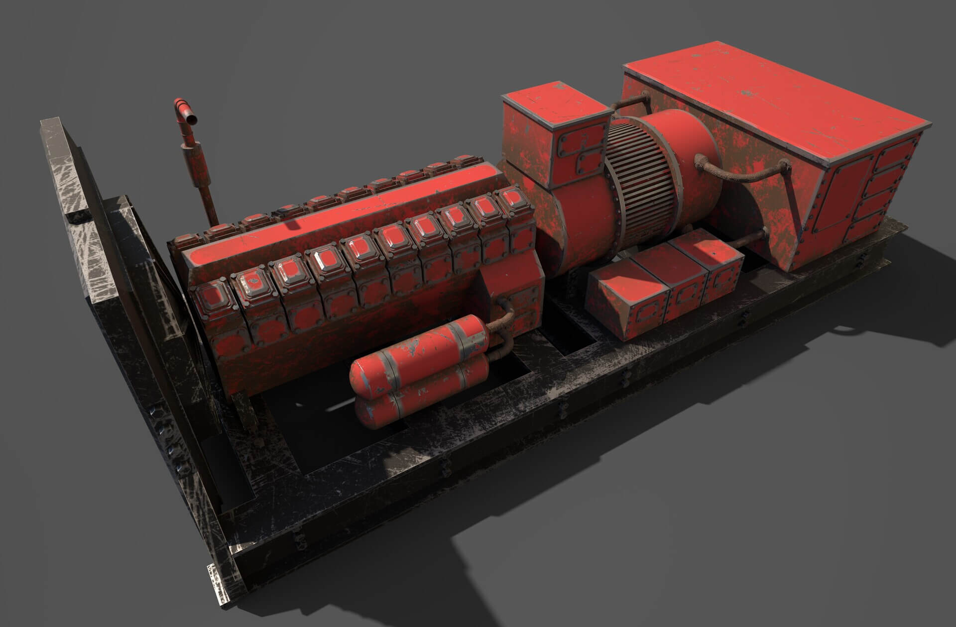 Generator 3D Render, Digital Art by ApuArt