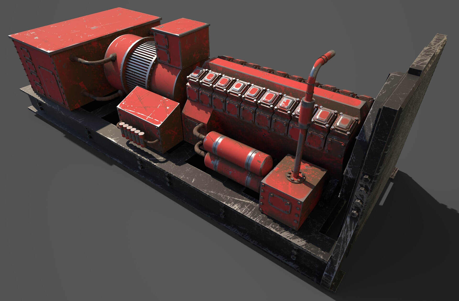 Generator 3D Render, Digital Art by ApuArt