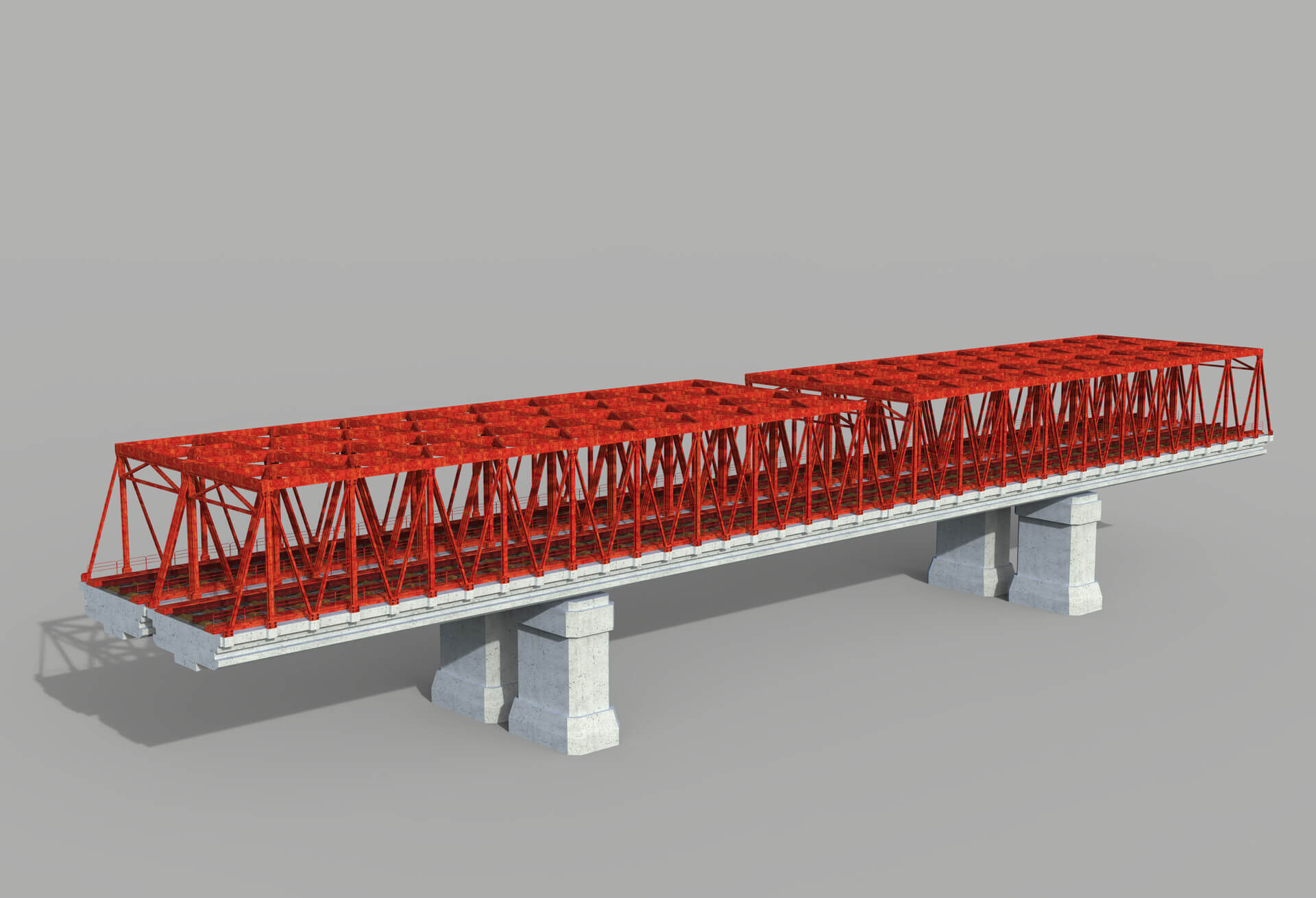 Iron Bridge 3D Render, Digital Art by ApuArt