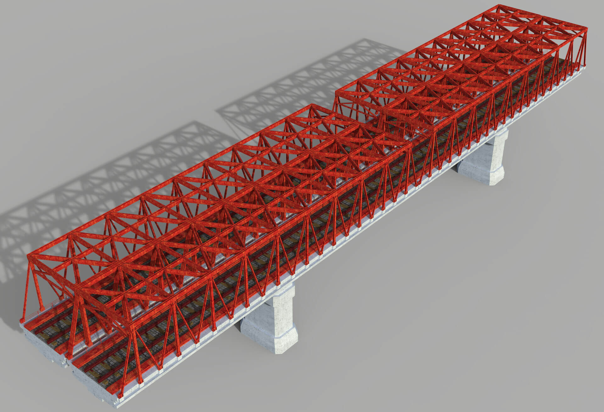 Iron Bridge 3D Render, Digital Art by ApuArt
