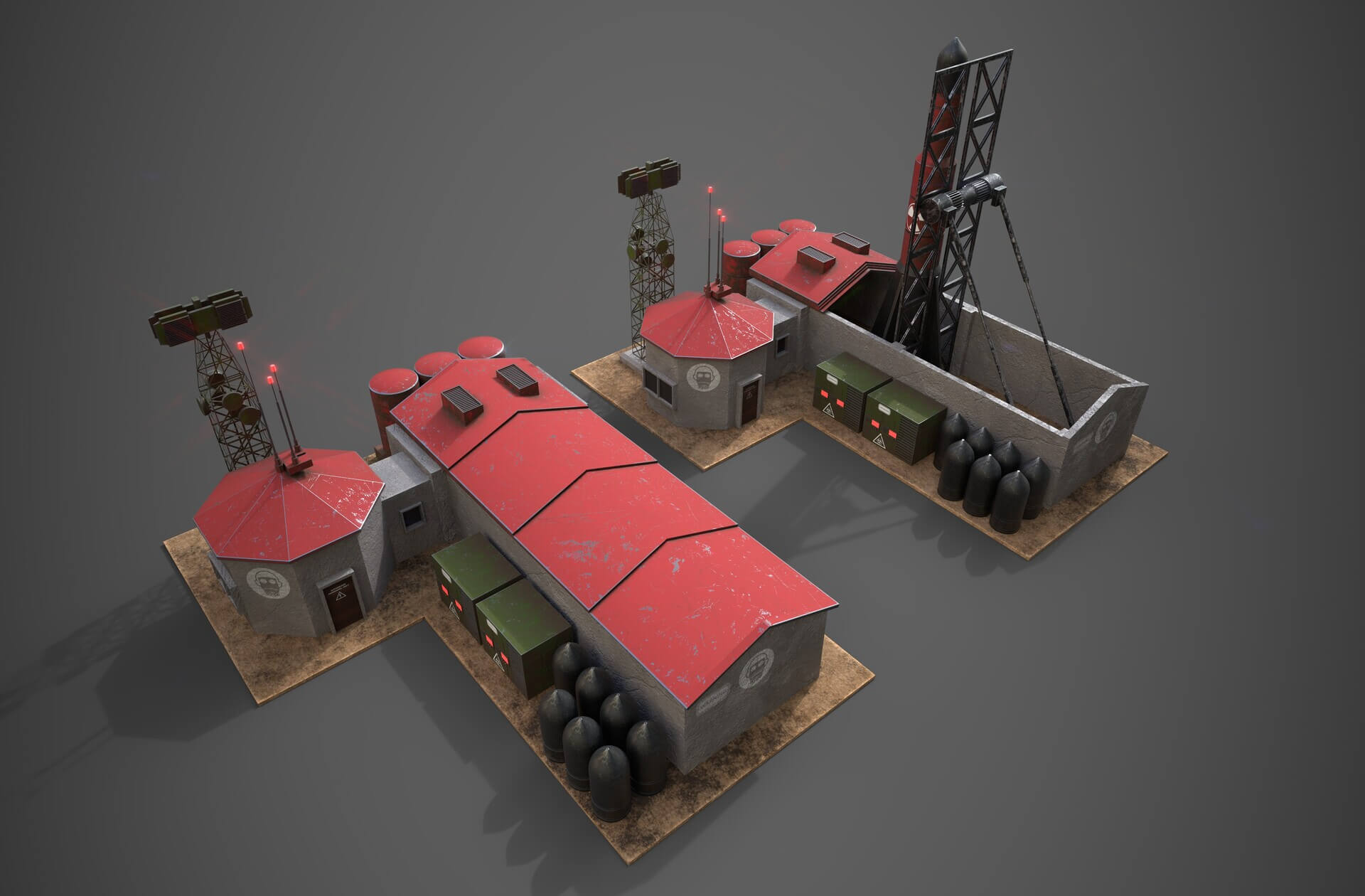 Nuclear silo 3D Render, Digital Art by ApuArt