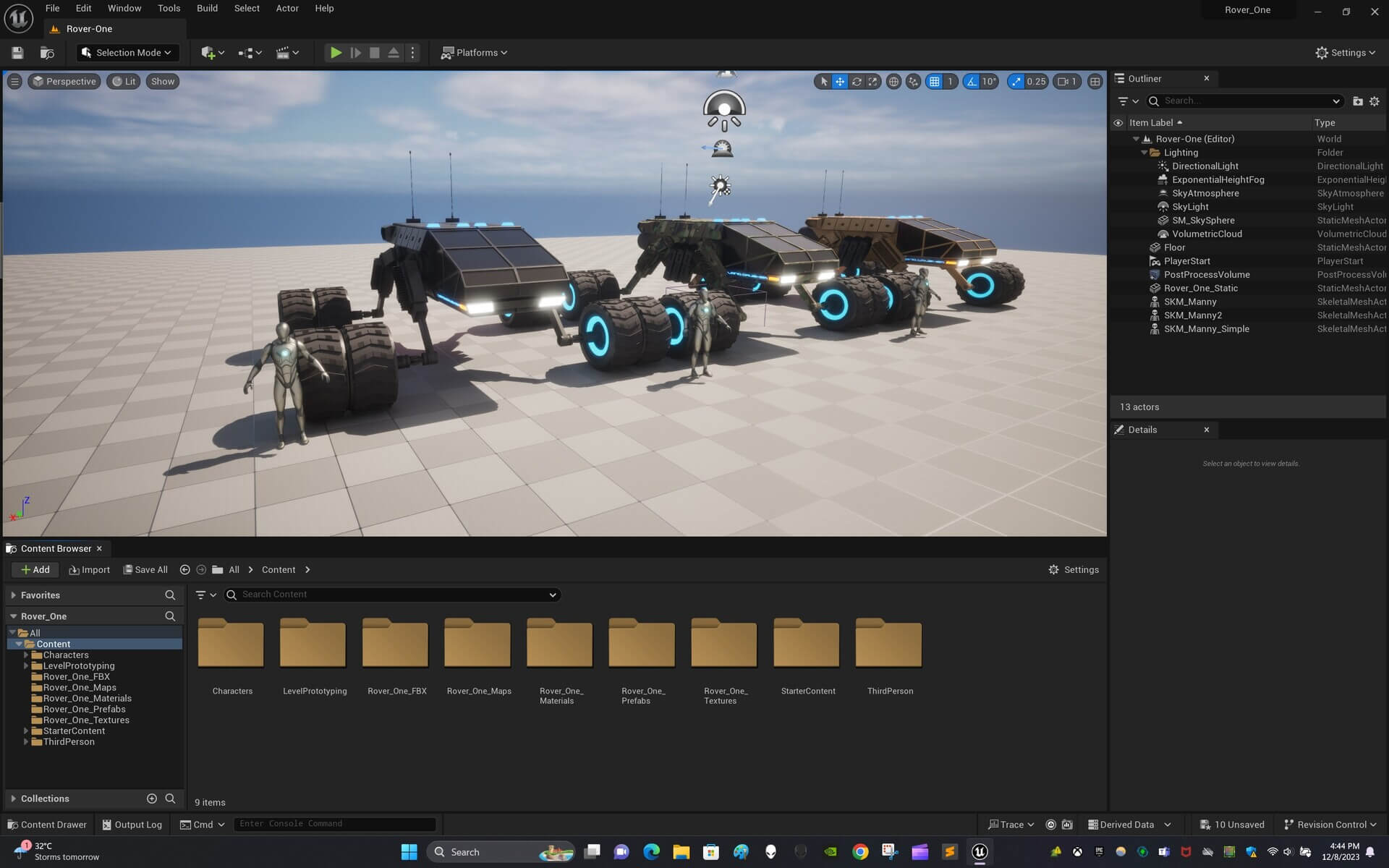 Rover One Modular 3D Render, Digital Art by ApuArt
