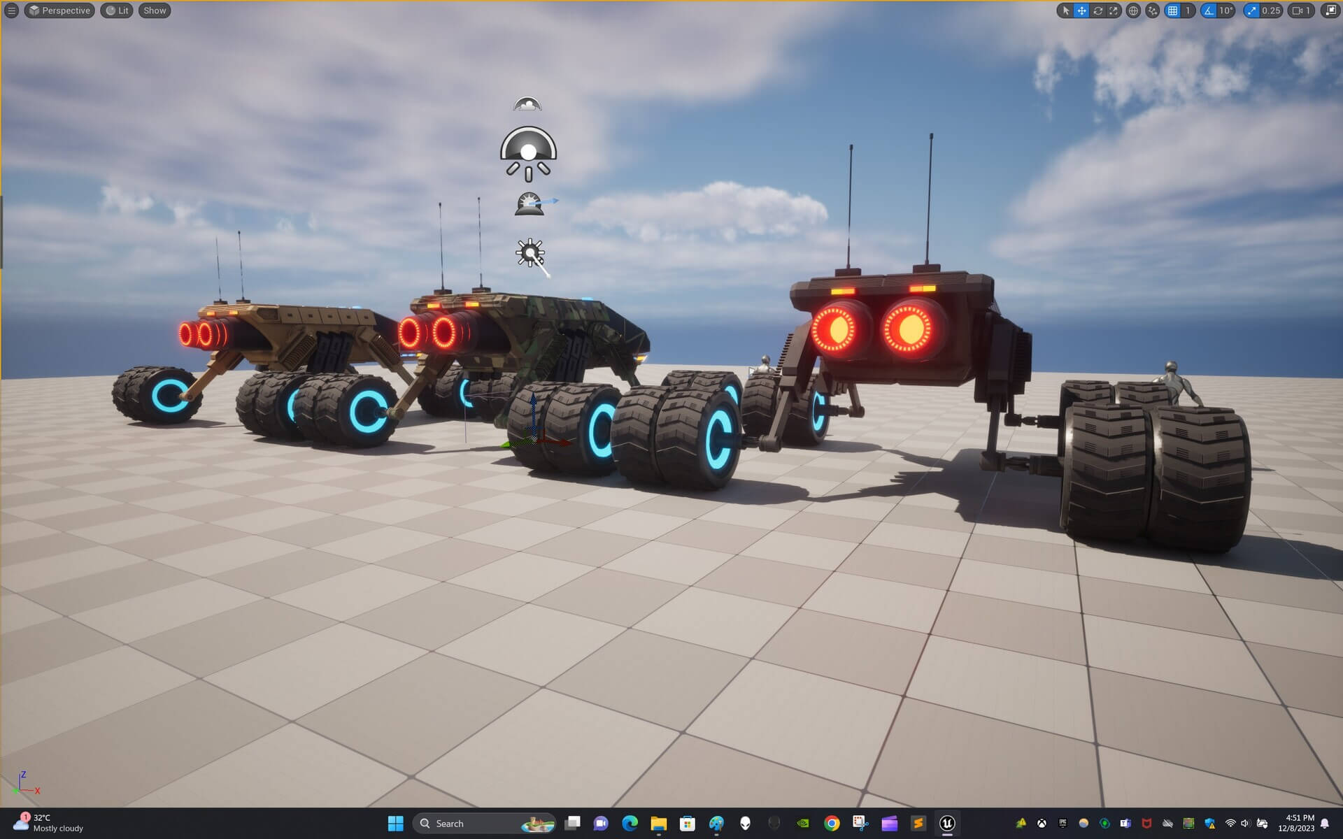 Rover One Modular 3D Render, Digital Art by ApuArt