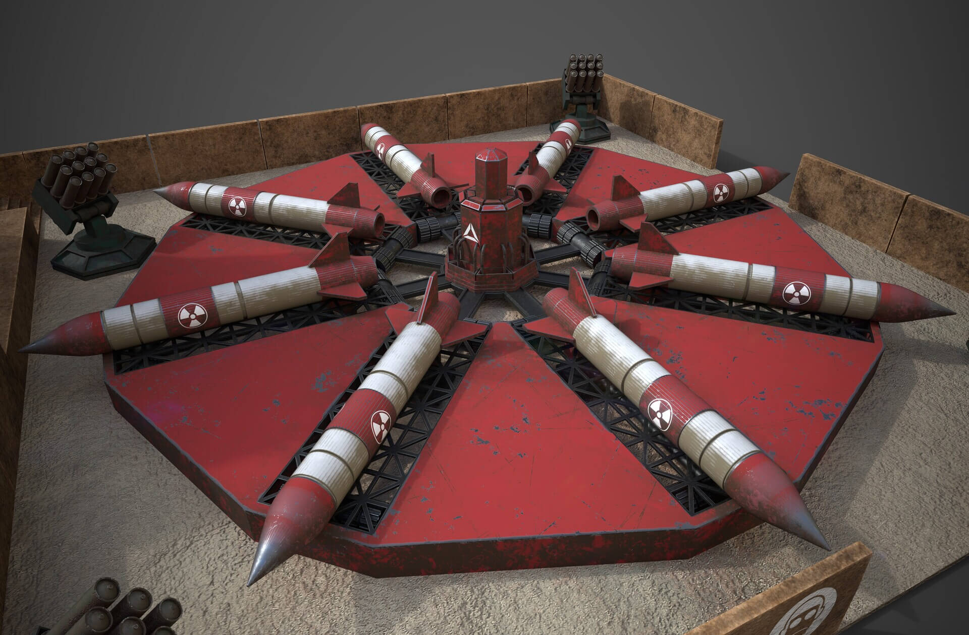 Scud storm 3D Render, Digital Art by ApuArt