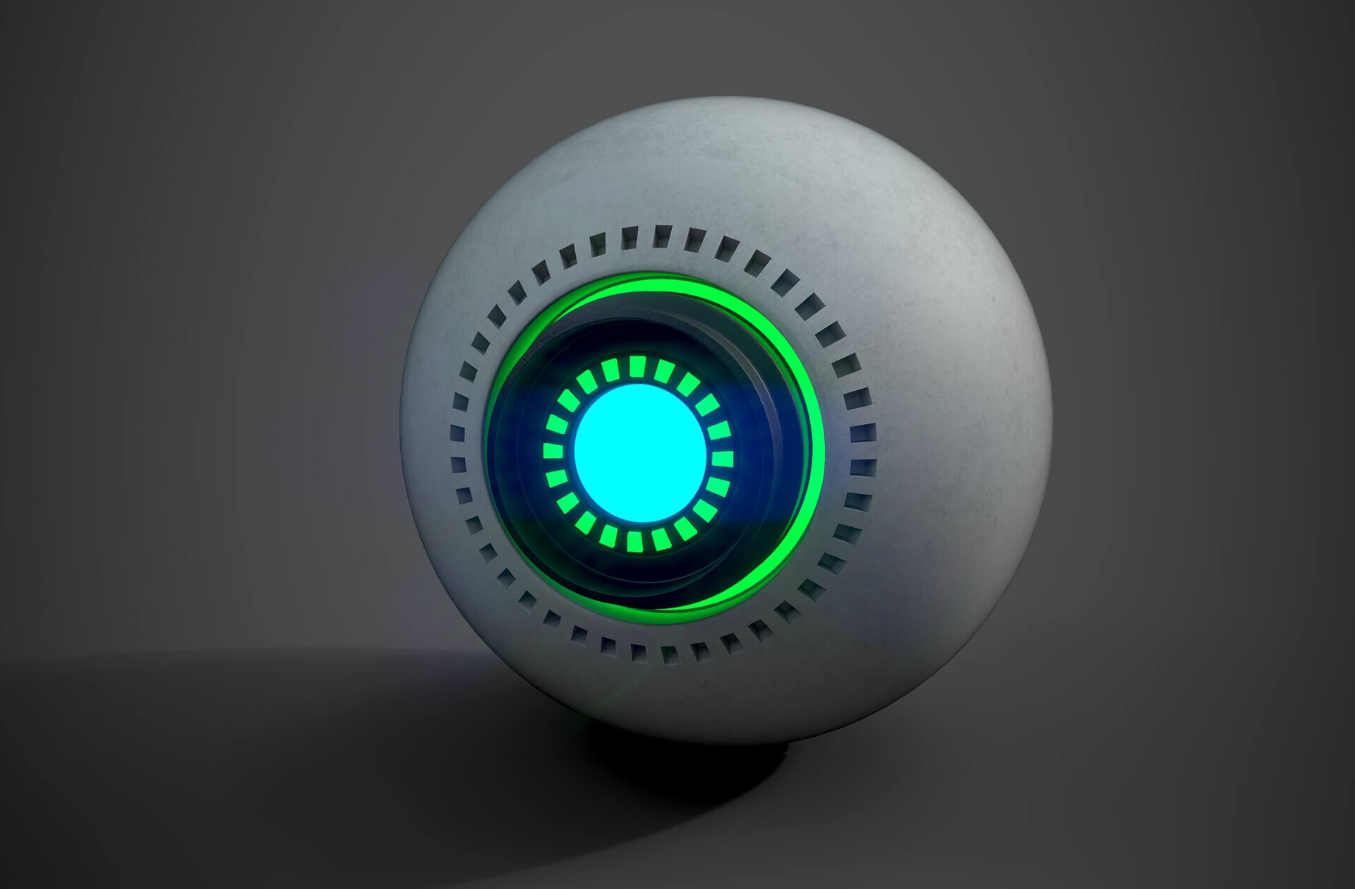 Sphere spy robot 3D Render, Digital Art by ApuArt