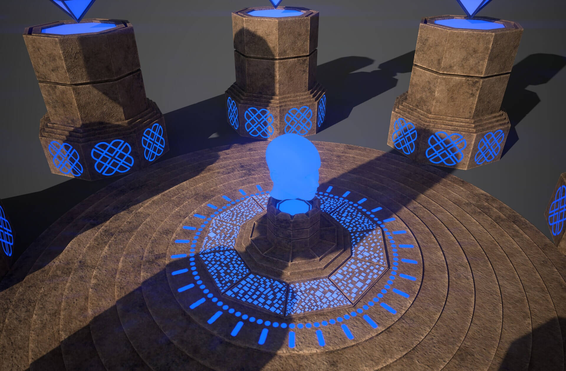 Stone Arch 3D Render, Digital Art by ApuArt