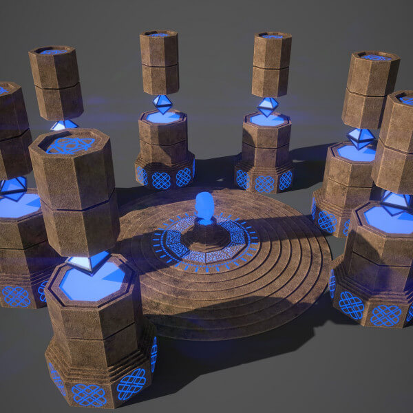 3D Art Gallery by ApuArt at RenderHub