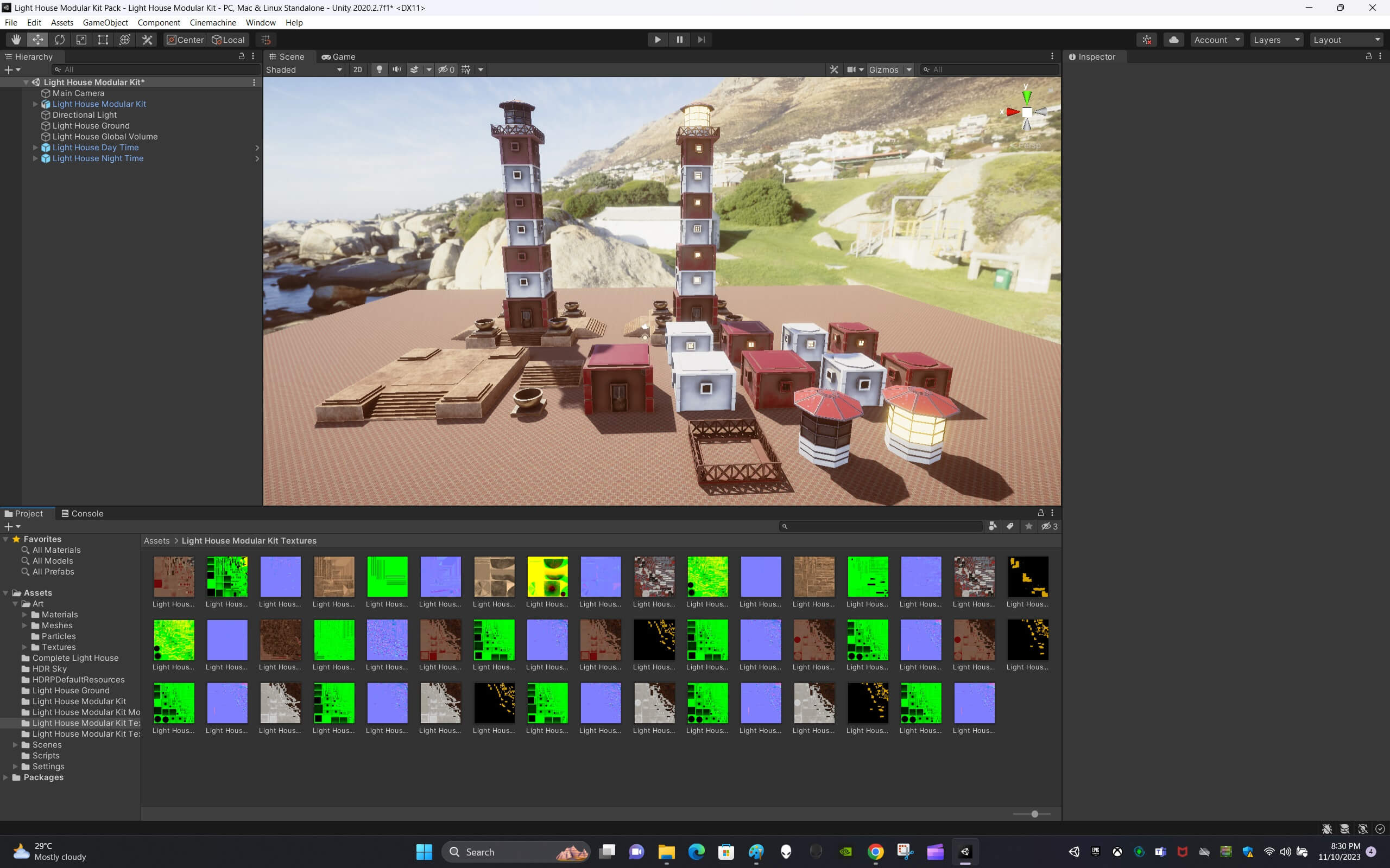 Light House Modular Kit - 3D Model by ApuArt