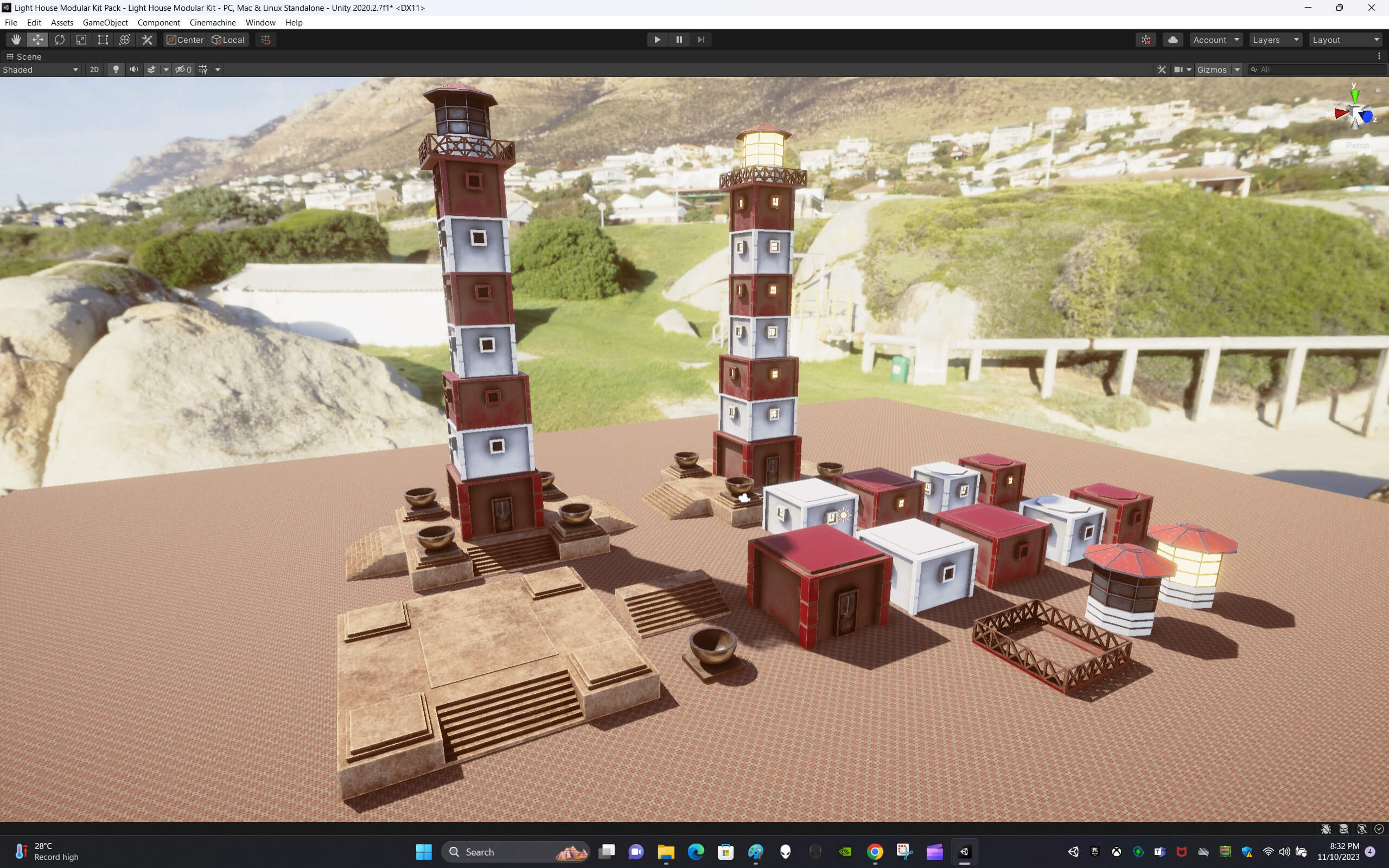 Light House Modular Kit - 3D Model by ApuArt