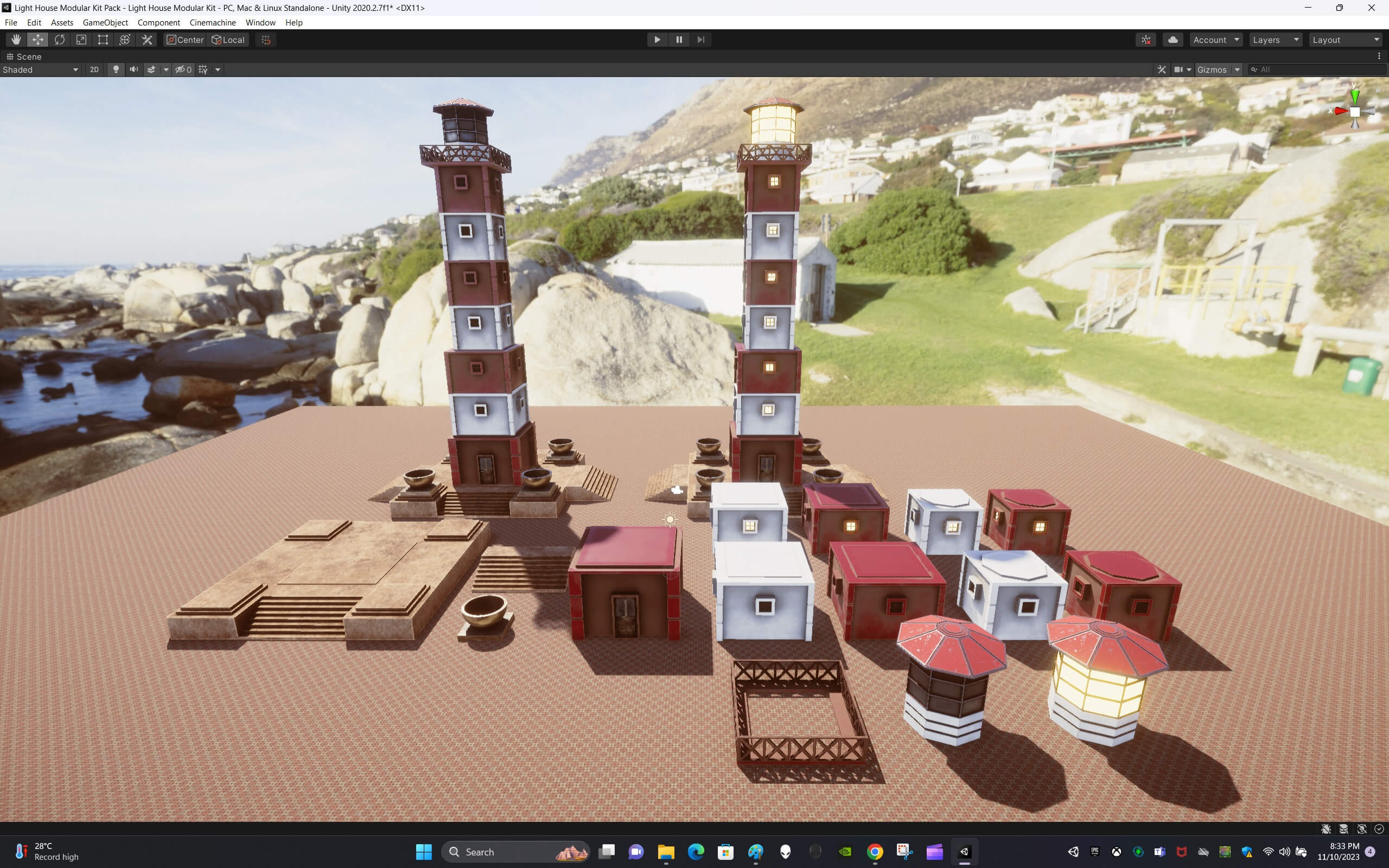 Light House Modular Kit - 3D Model by ApuArt
