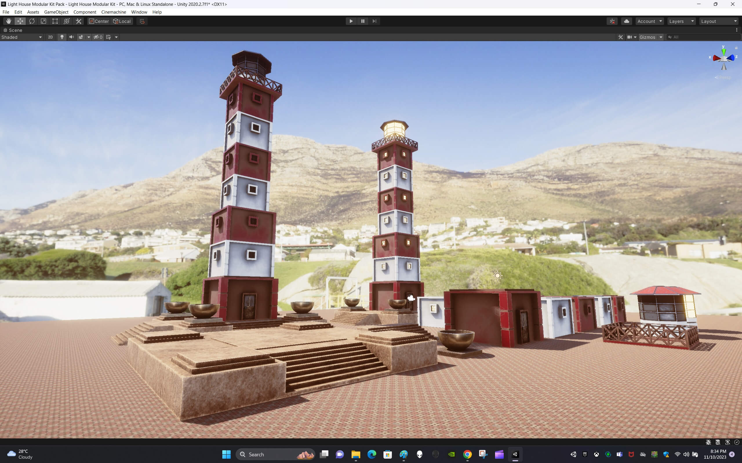 Light House Modular Kit - 3D Model by ApuArt