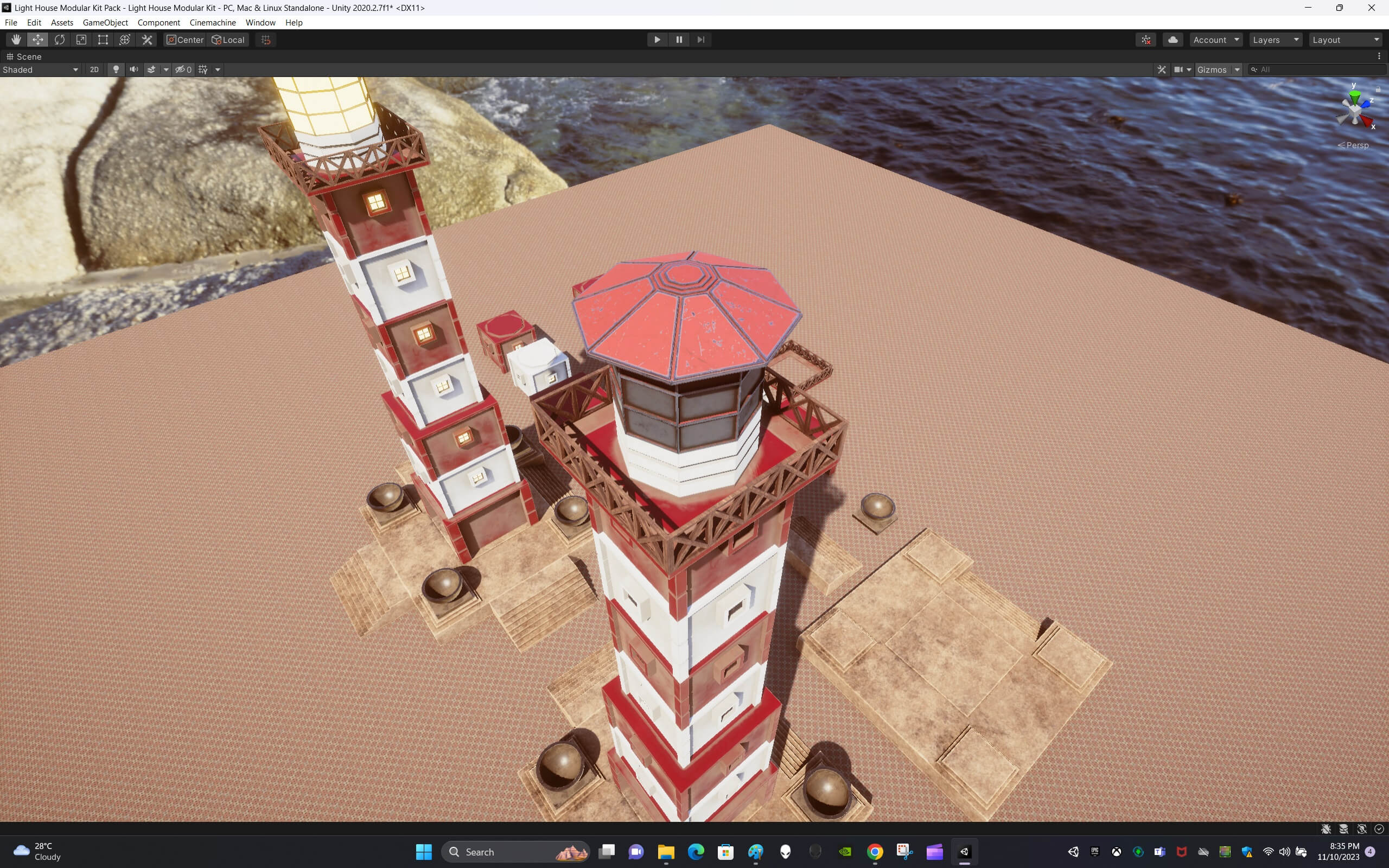 Light House Modular Kit - 3D Model by ApuArt