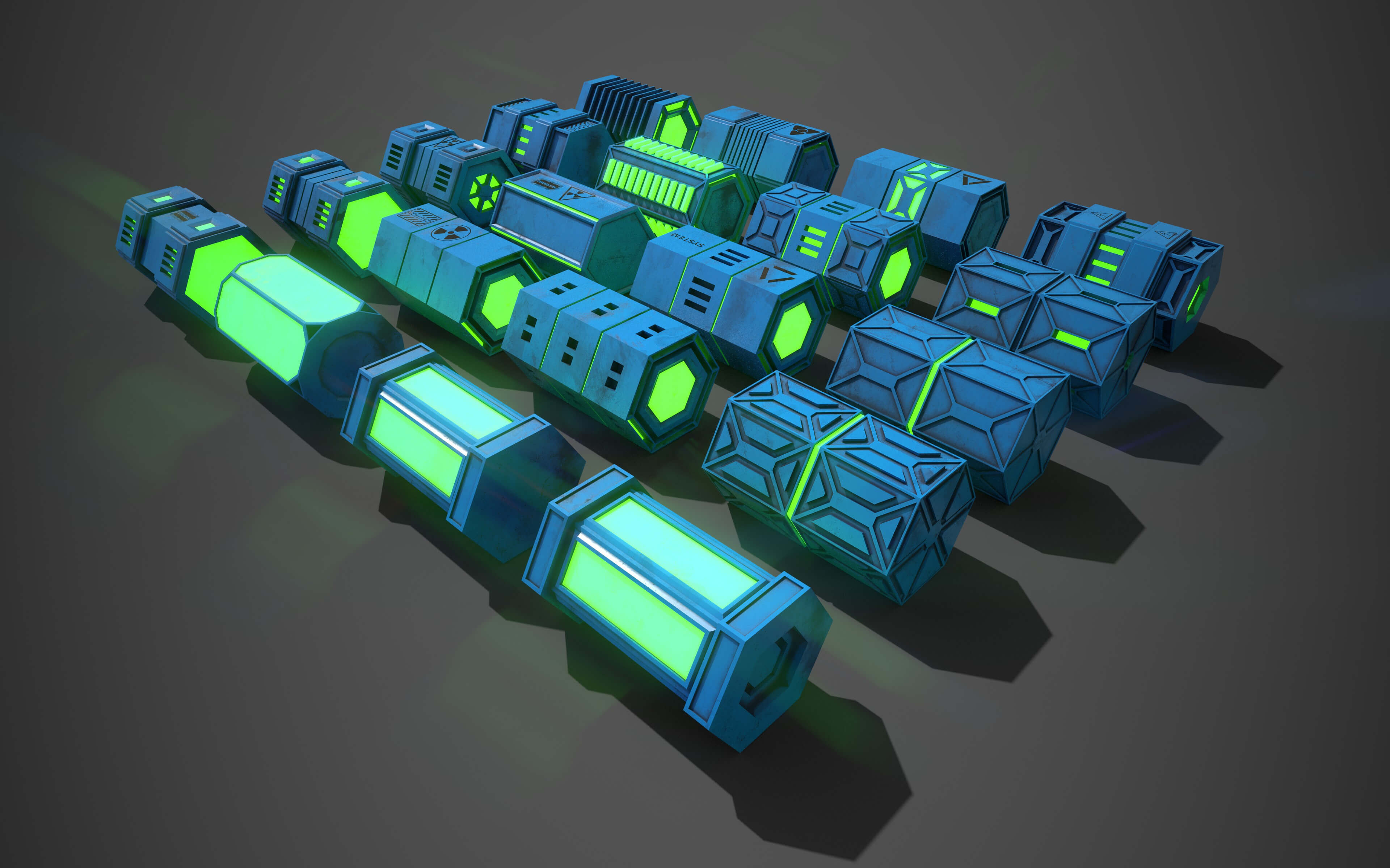 Ngon Box Collection Plastic - 3D Model by ApuArt