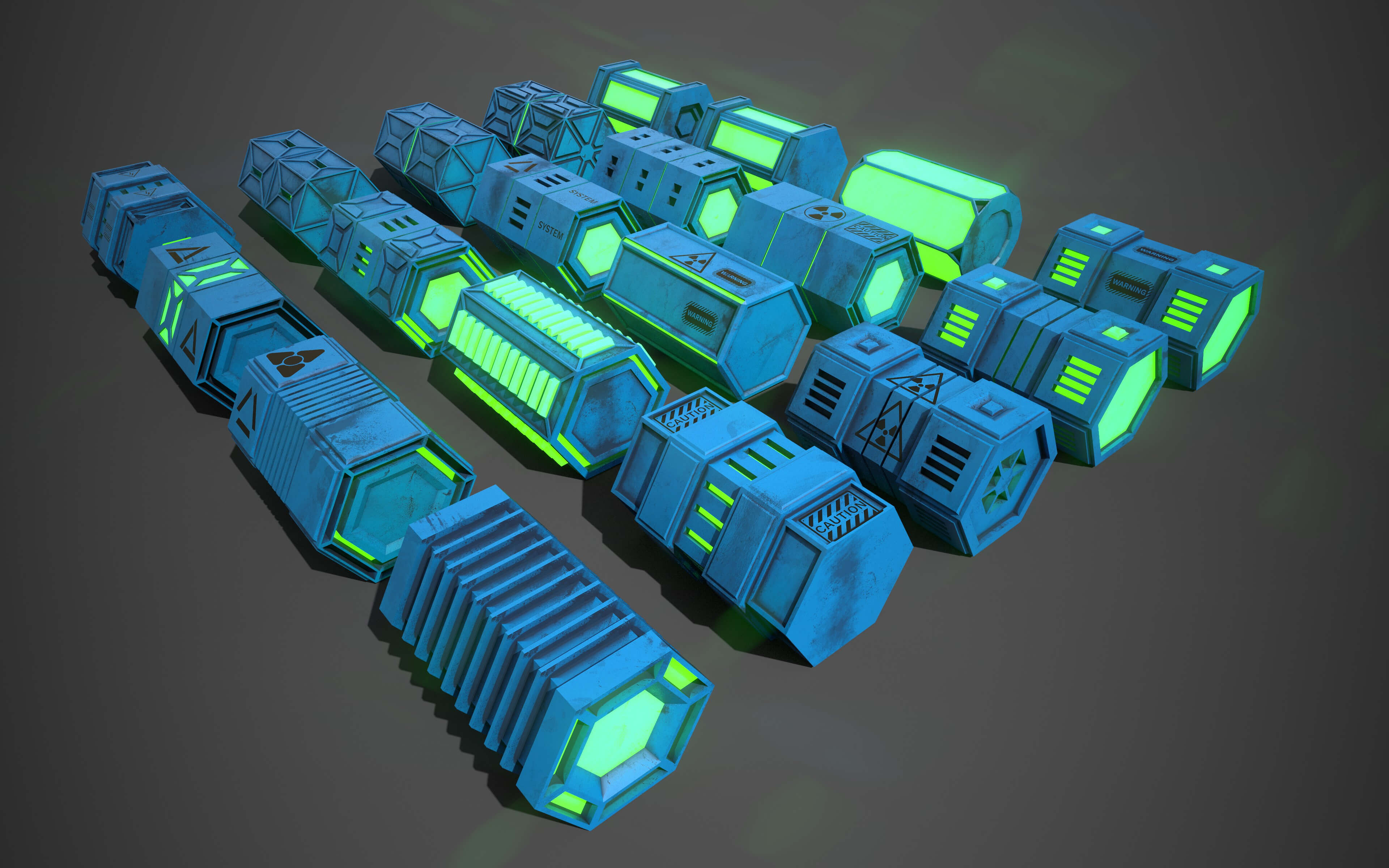 Ngon Box Collection Plastic - 3D Model by ApuArt