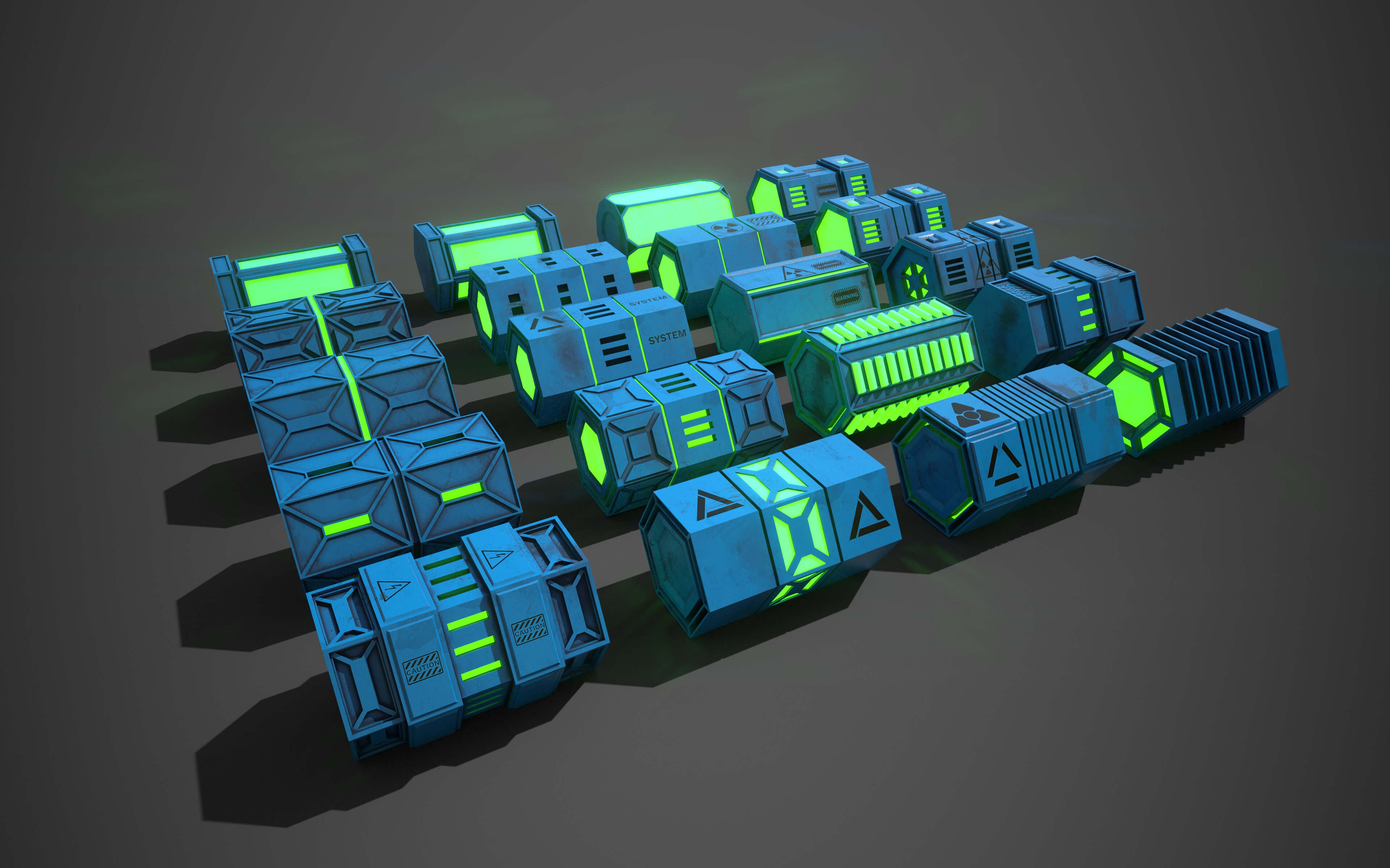 Ngon Box Collection Plastic - 3D Model by ApuArt