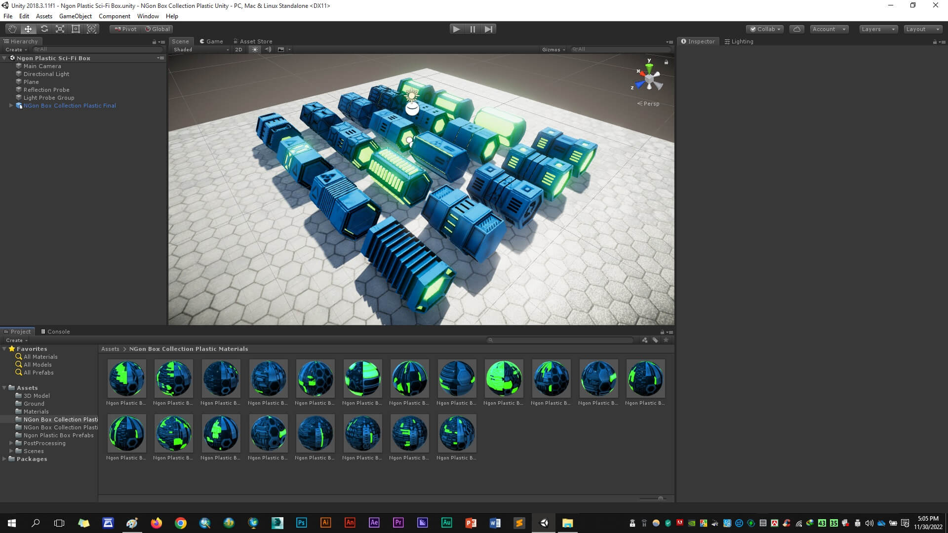 Ngon Box Collection Plastic - 3D Model by ApuArt