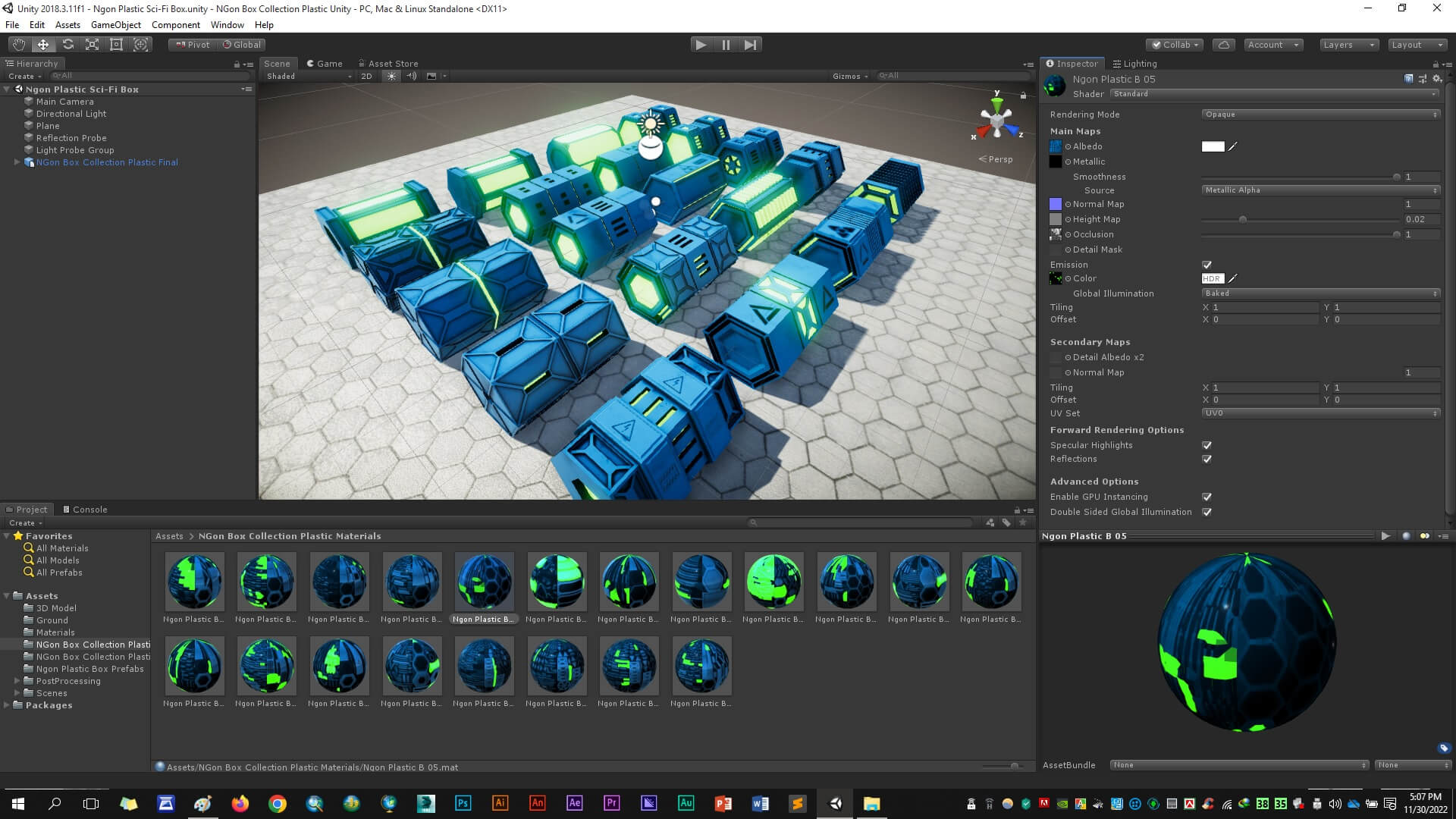 Ngon Box Collection Plastic - 3D Model by ApuArt