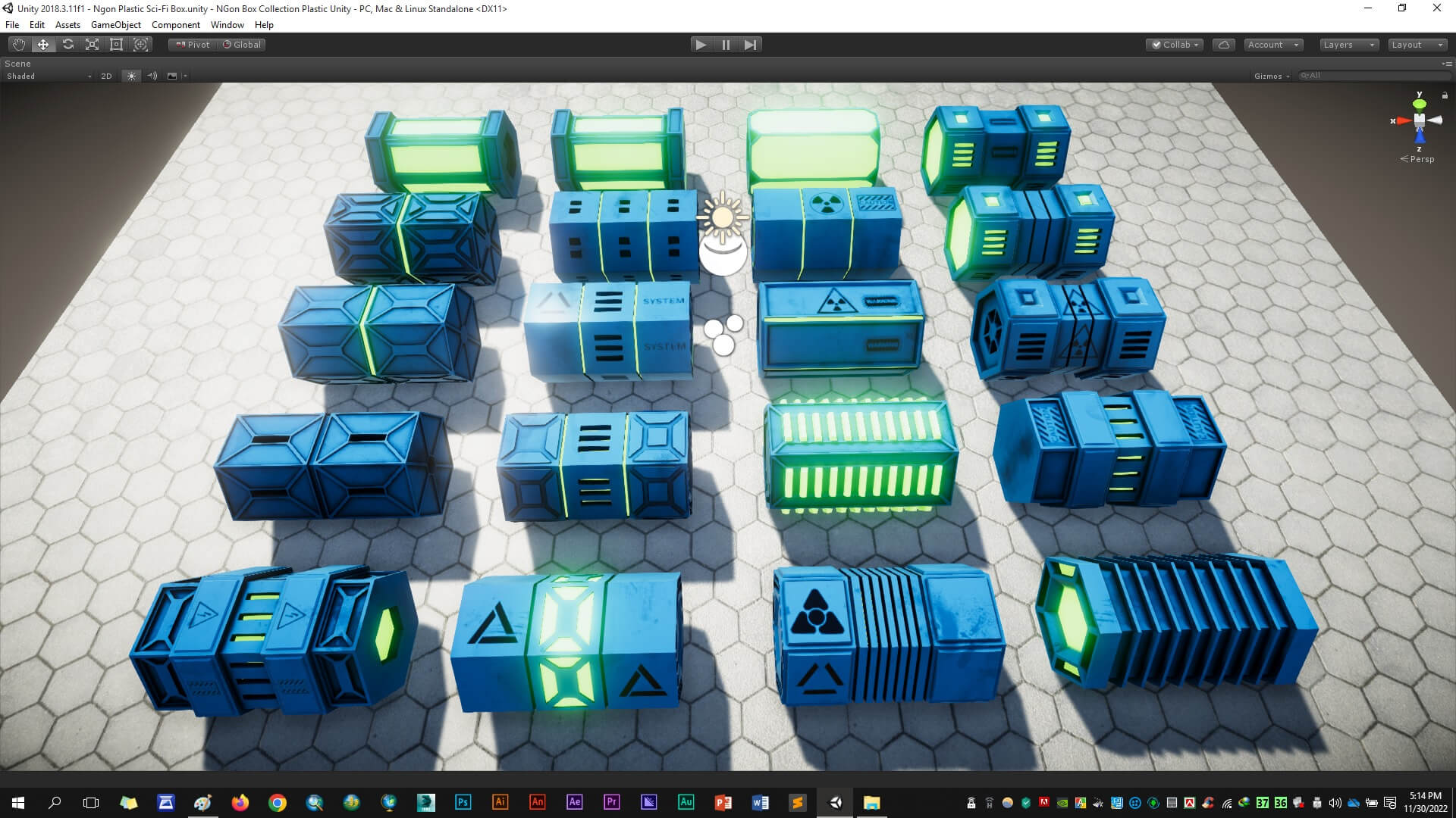 Ngon Box Collection Plastic - 3D Model by ApuArt