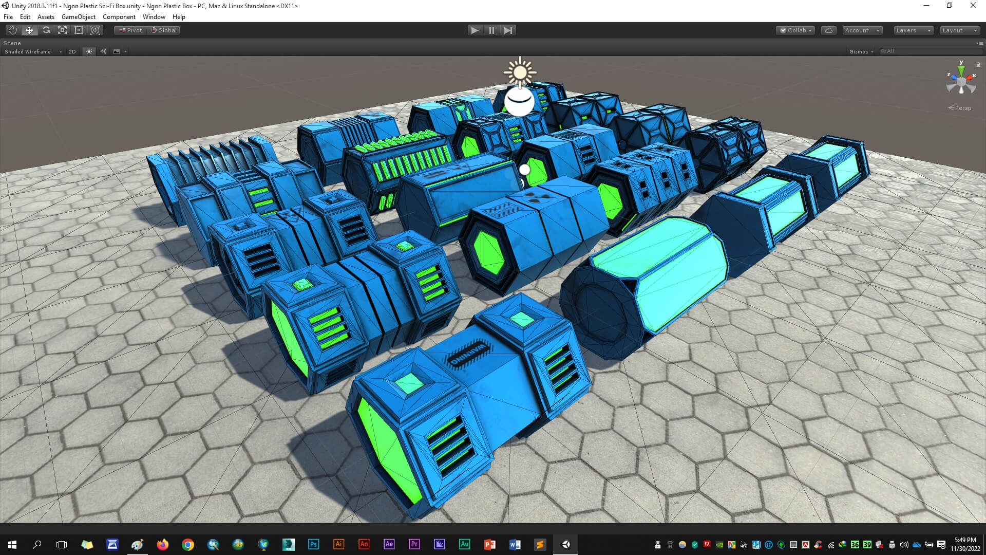 Ngon Box Collection Plastic - 3D Model by ApuArt