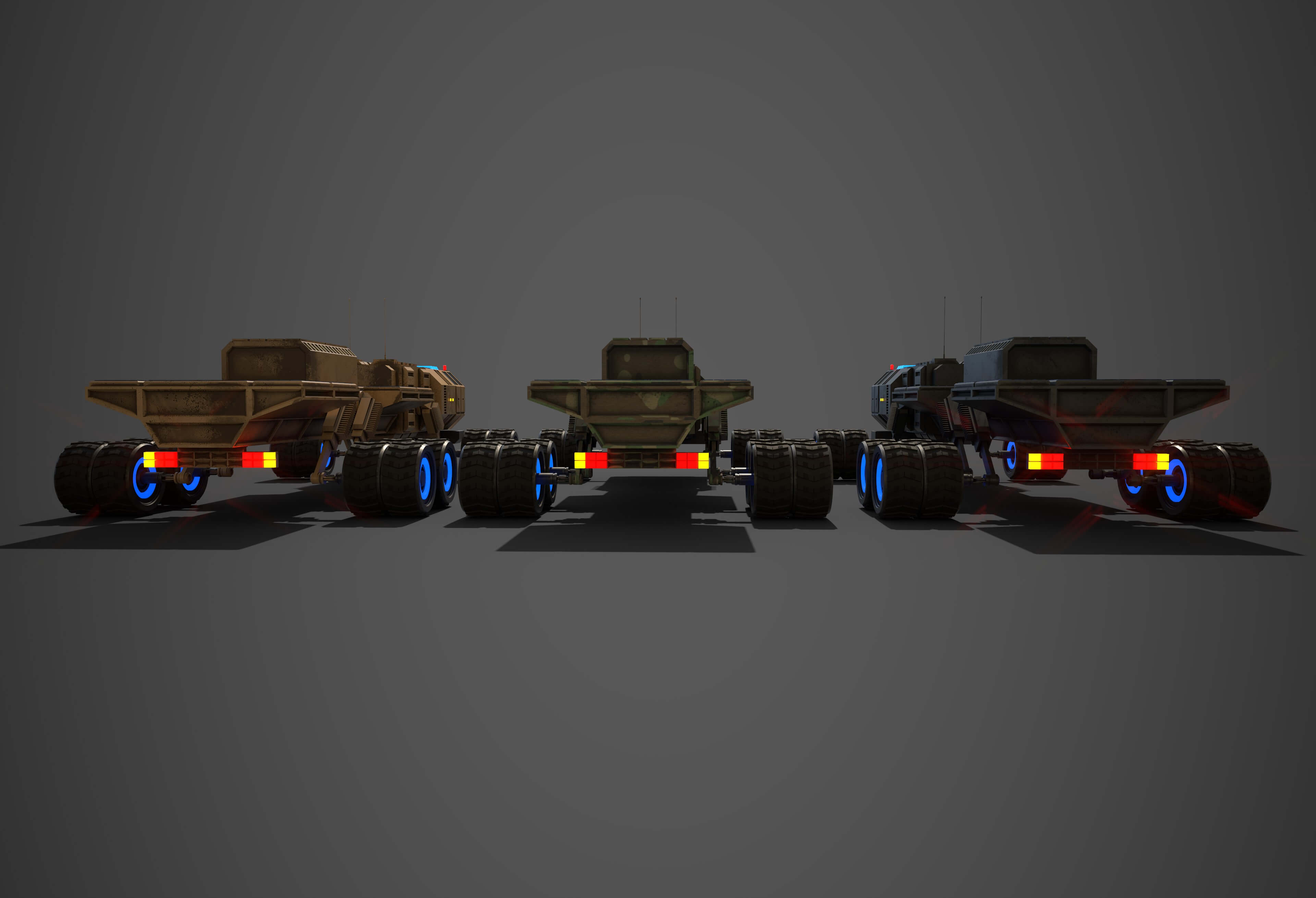 Rover Eight Modular - 3D Model by ApuArt