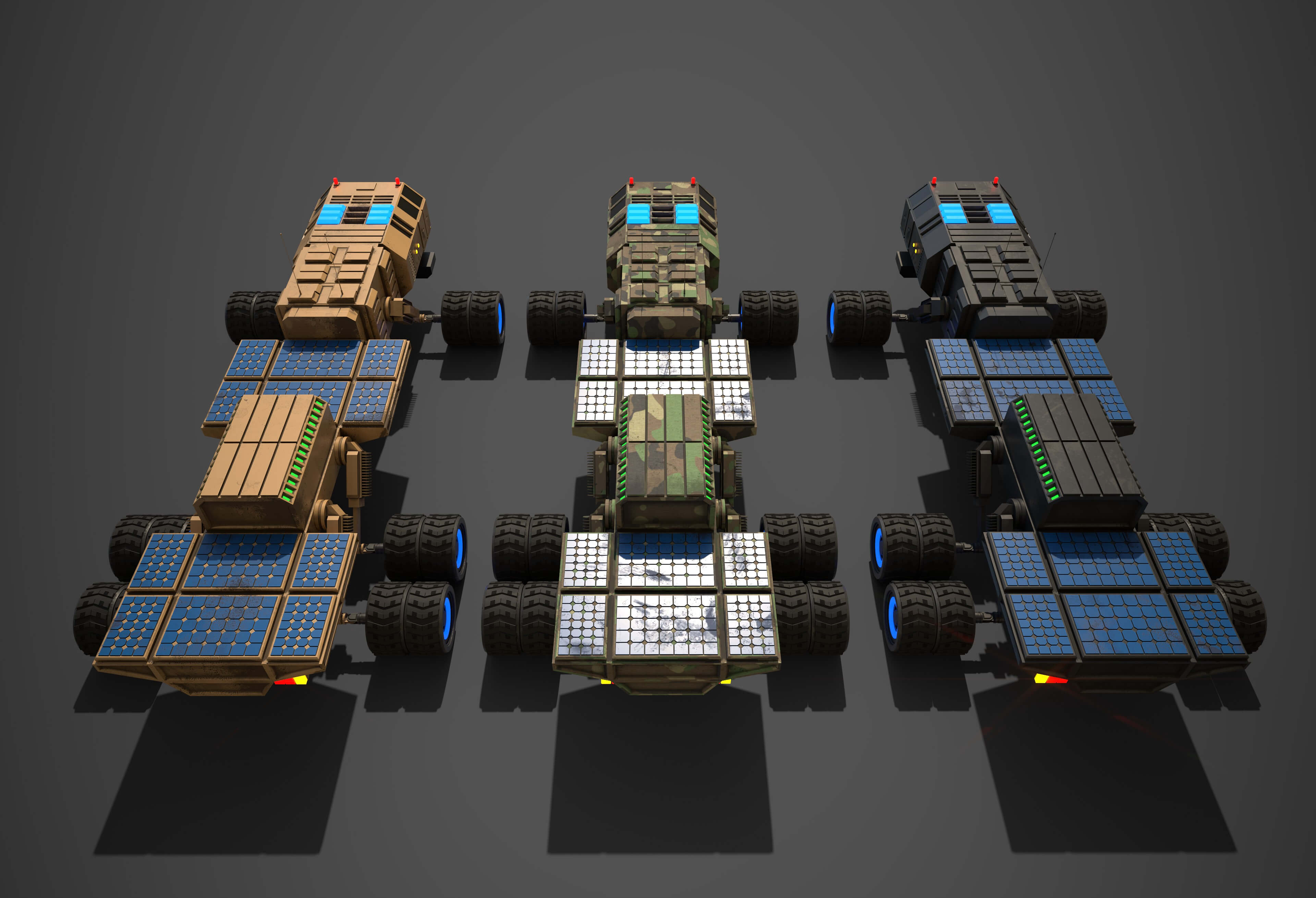 Rover Eight Modular - 3D Model by ApuArt
