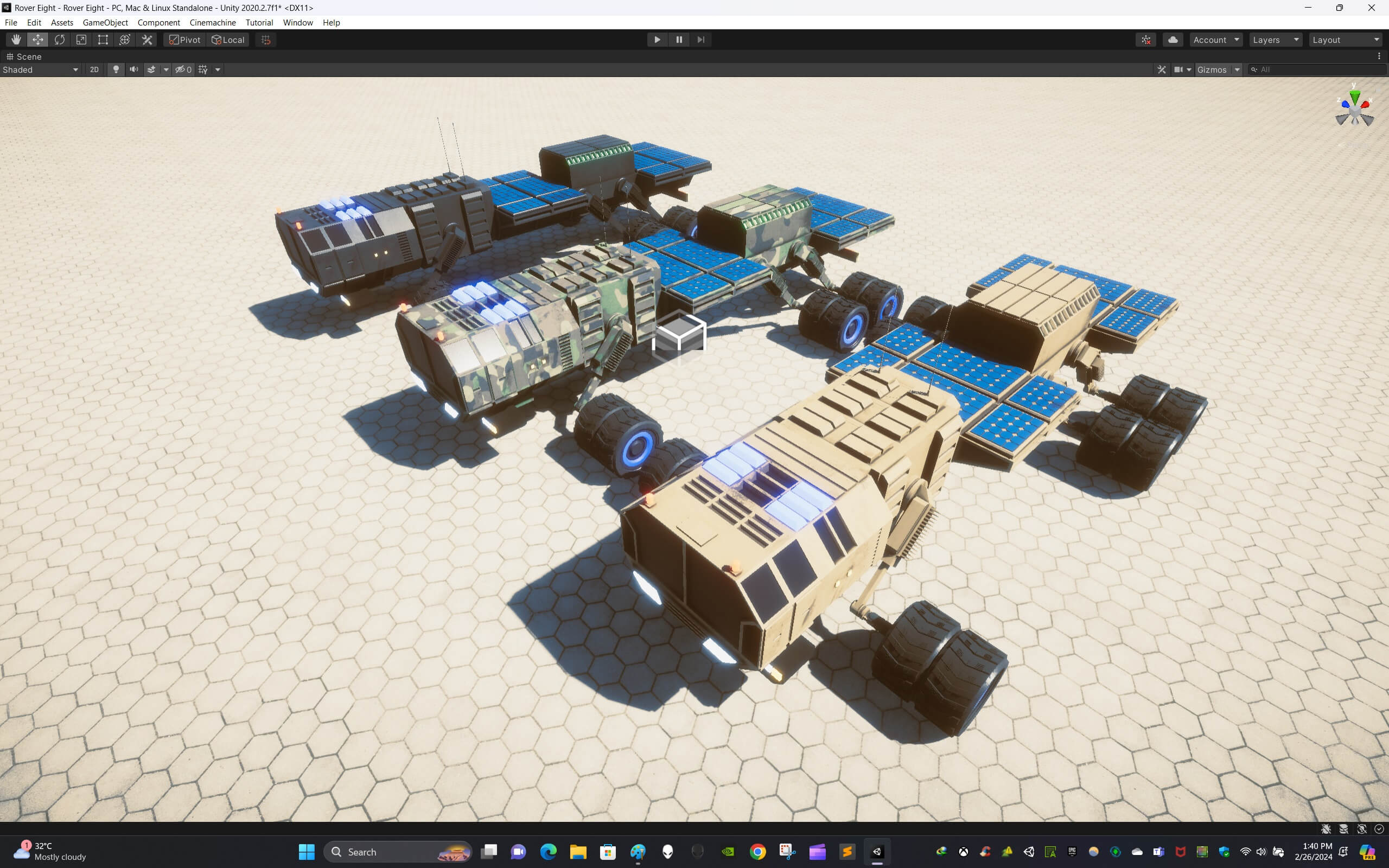 Rover Eight Modular - 3D Model by ApuArt