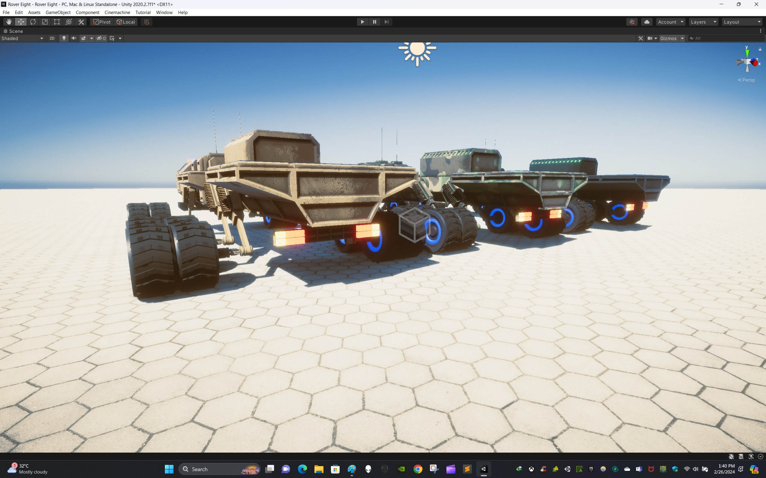 Rover Eight Modular - 3D Model by ApuArt