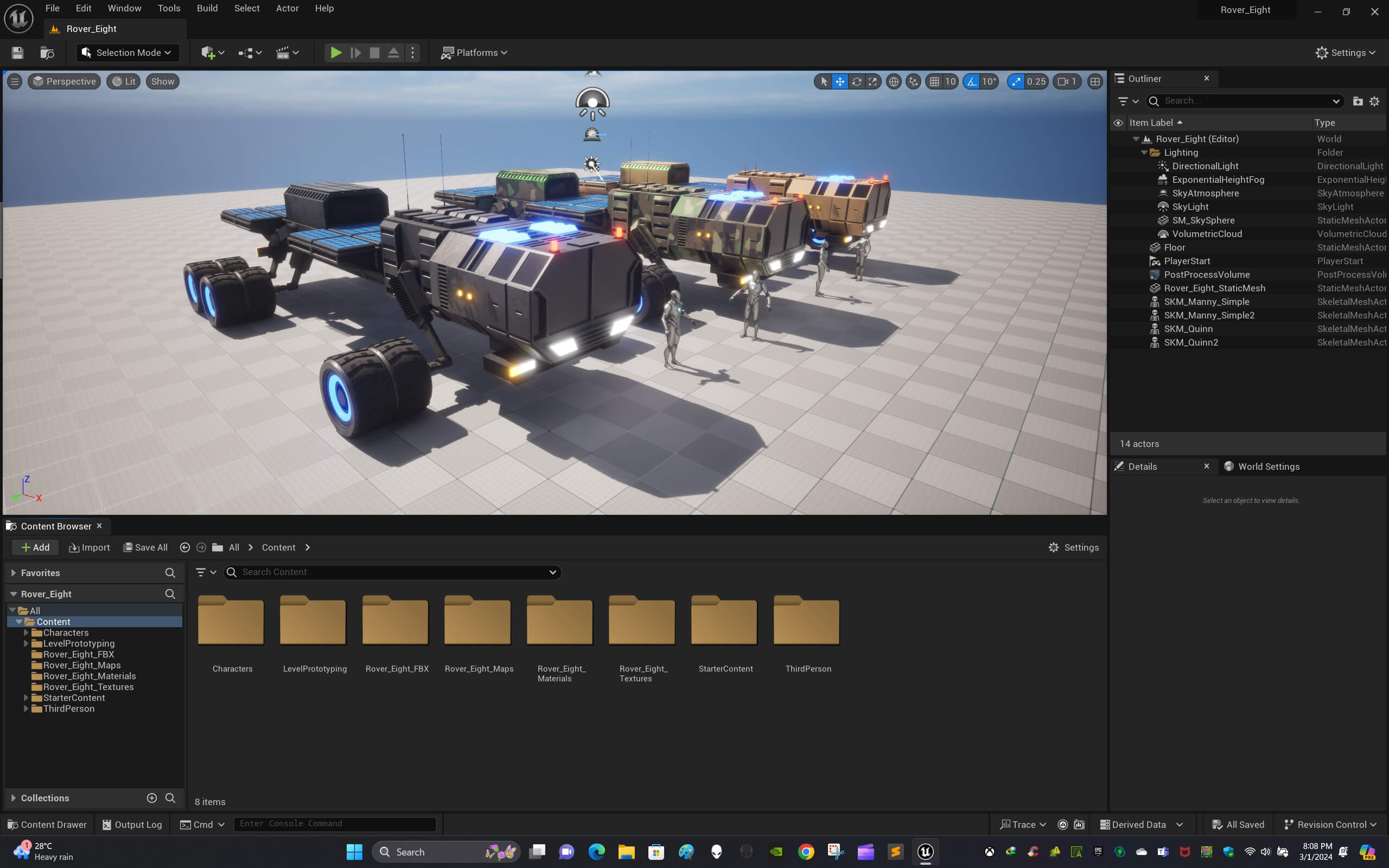 Rover Eight Modular - 3D Model by ApuArt
