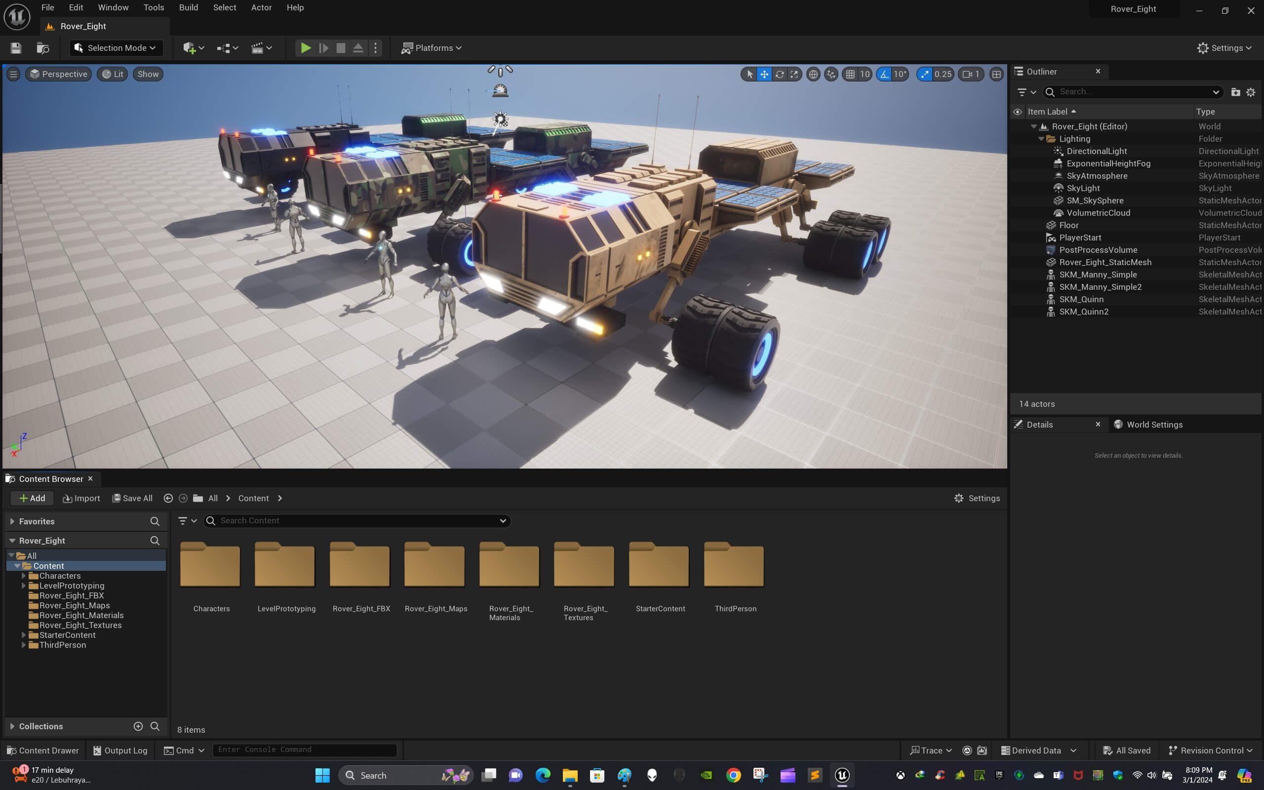 Rover Eight Modular - 3D Model by ApuArt