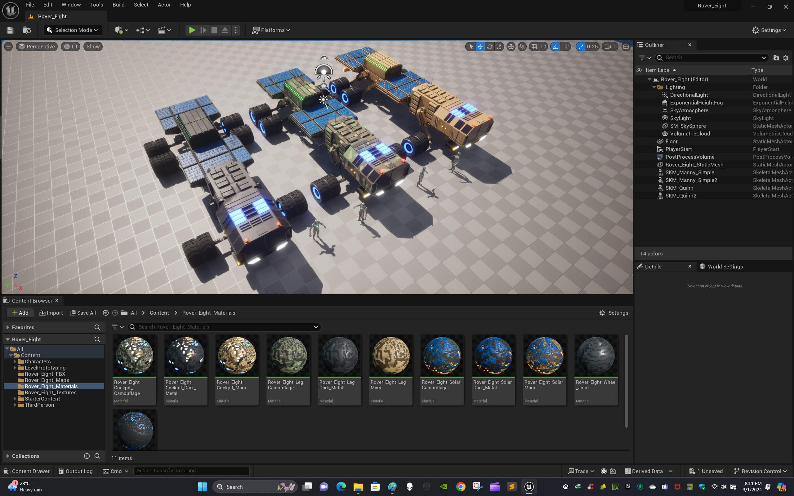Rover Eight Modular - 3D Model by ApuArt