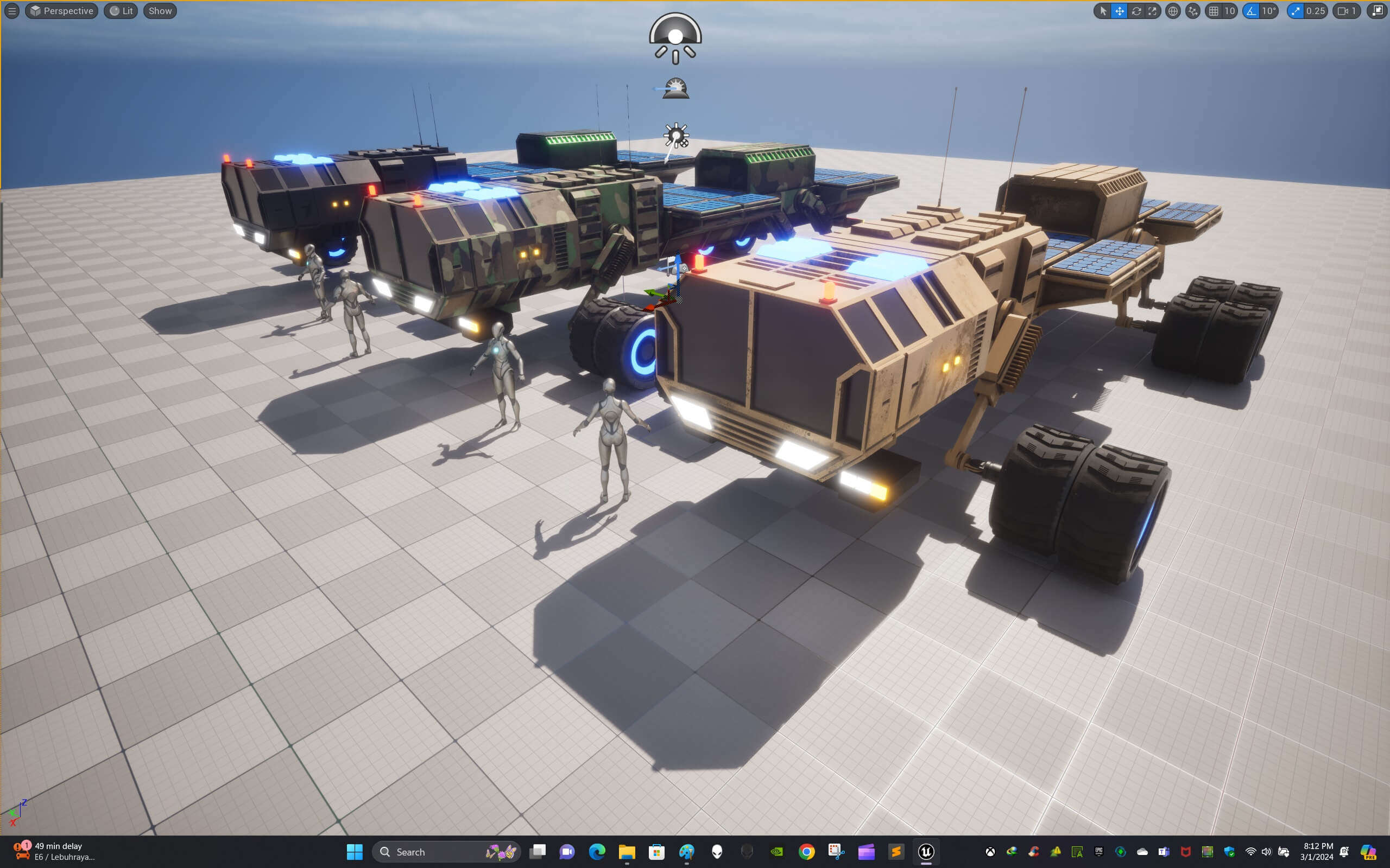 Rover Eight Modular - 3D Model by ApuArt