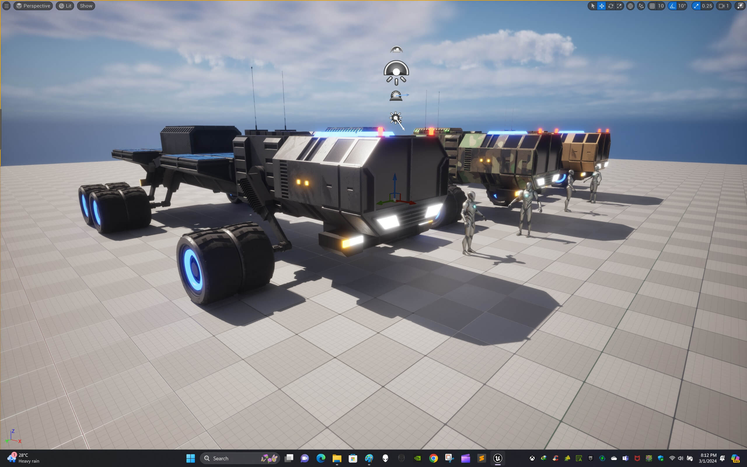 Rover Eight Modular - 3D Model by ApuArt