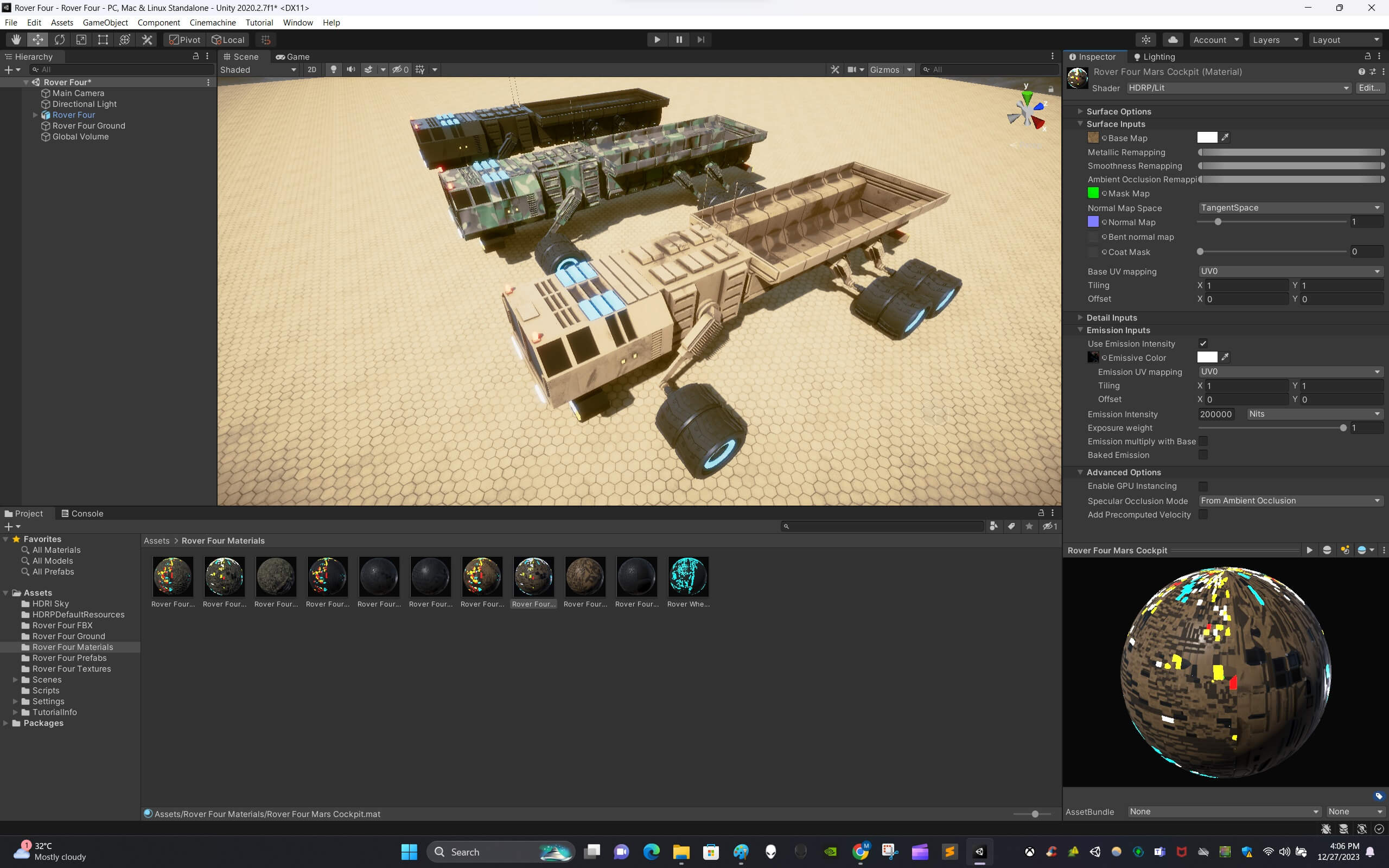 Rover Four Modular - 3D Model by ApuArt